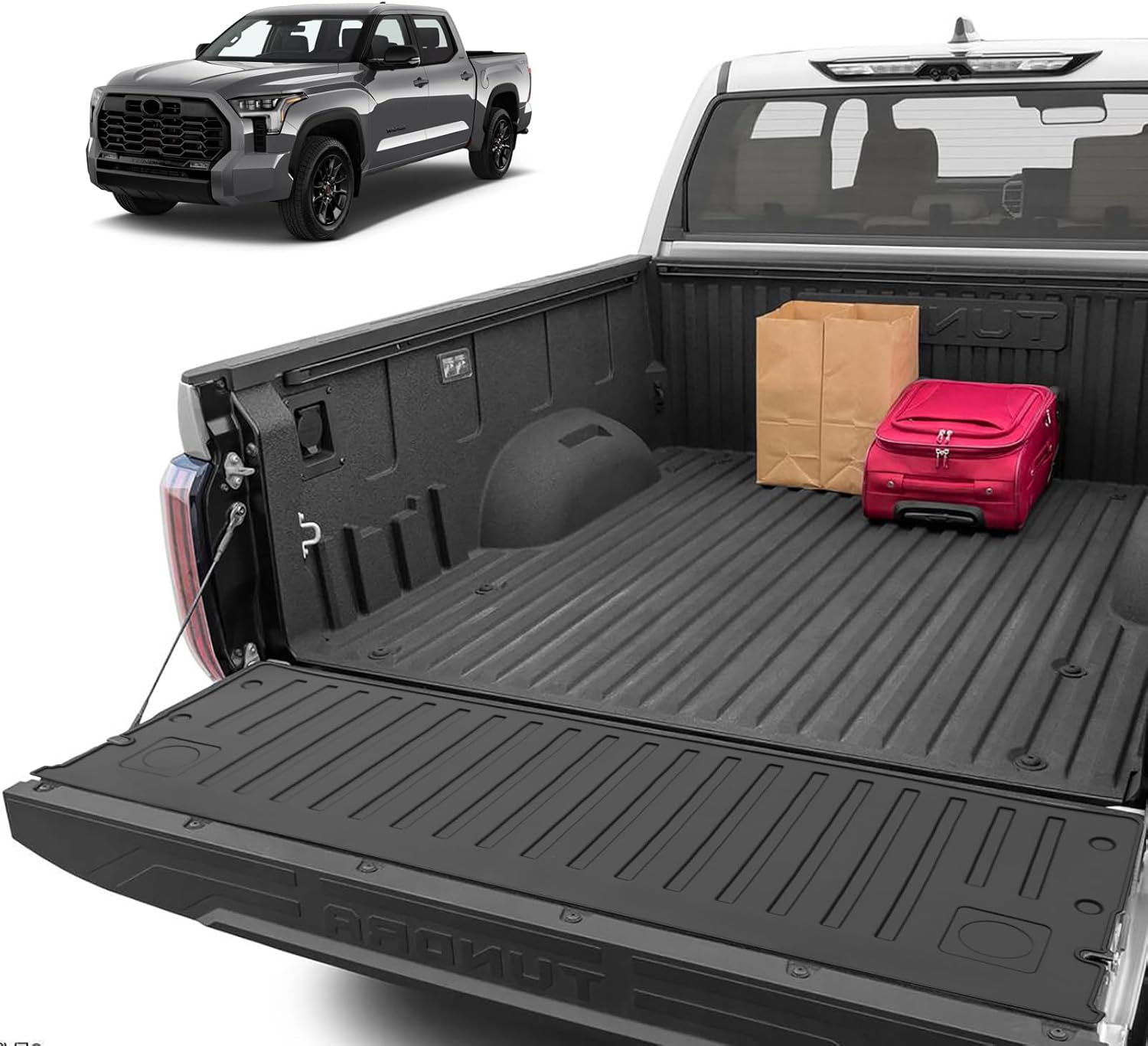 Amazon.com: Yonugli Custom for 2022 2023 2024 2025 Toyota Tundra Trunk ...