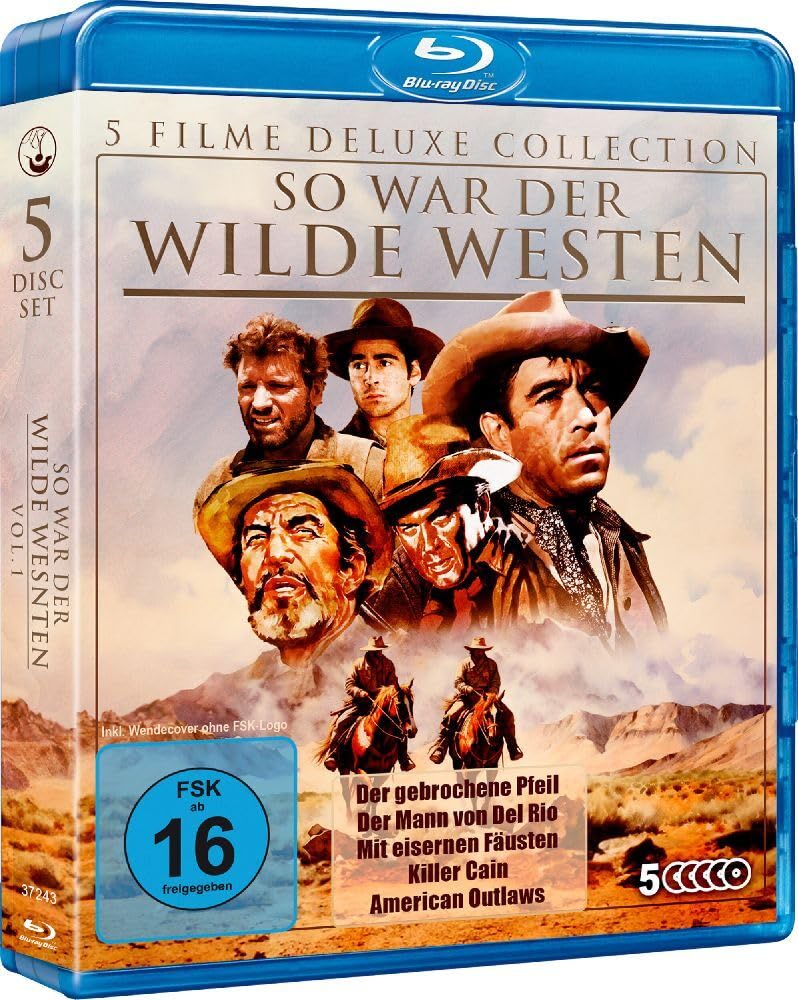 So war der wilde Westen Vol. 1 - Deluxe Collection (5 Blu-ray-Box mit ...