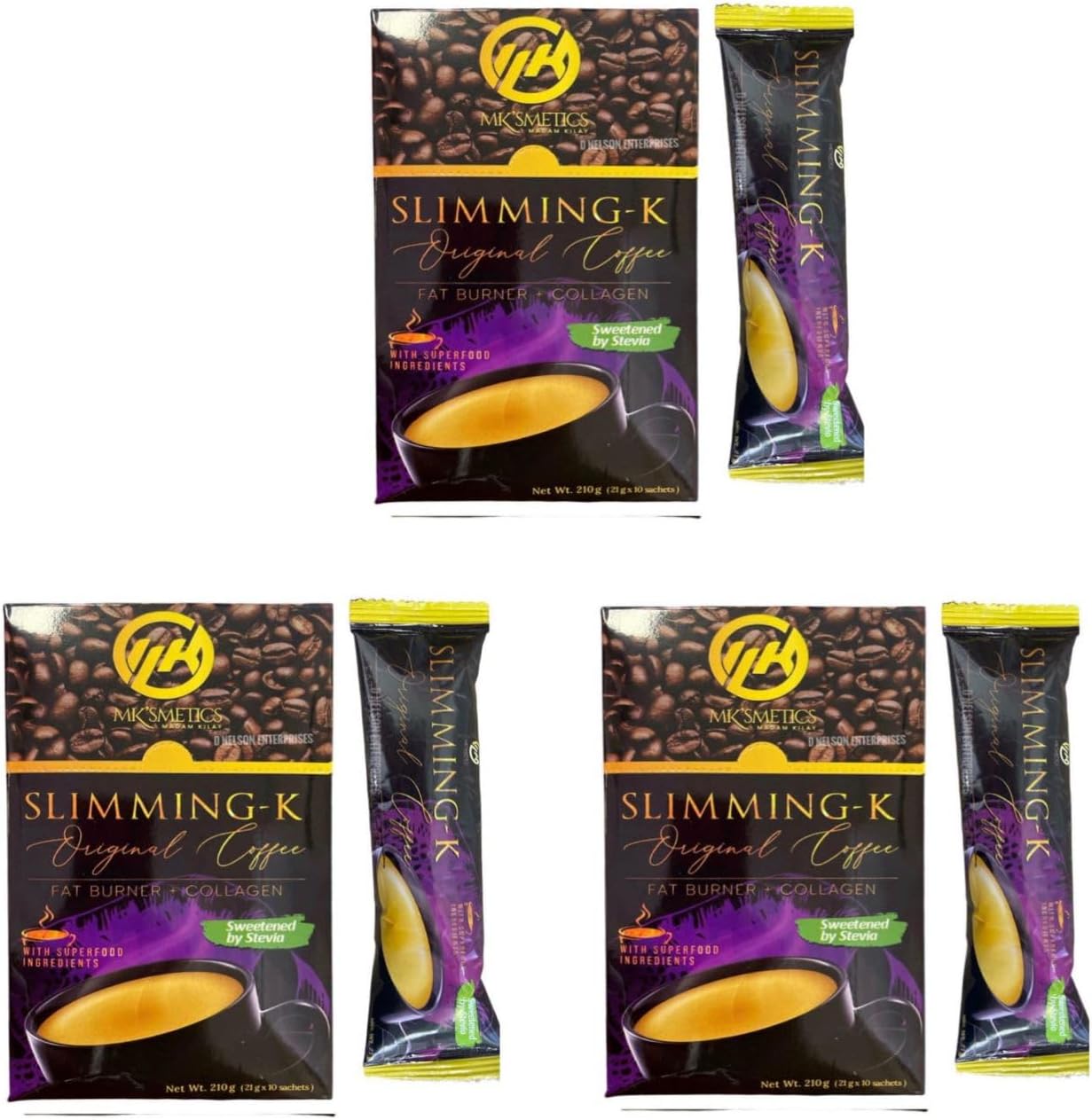 Amazon.com : Generic Jumbo Pack Coffee Mix by Madam Kilay, 30 Sachets ...