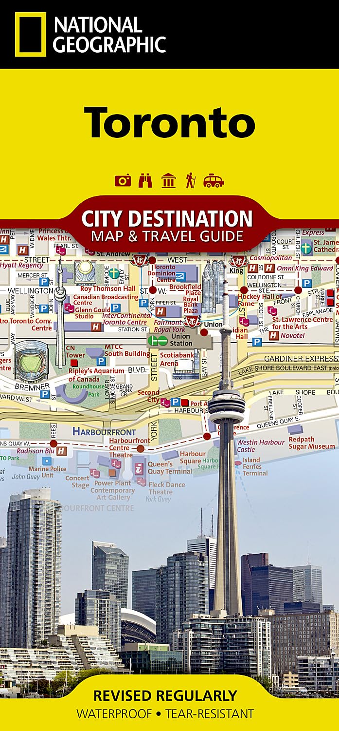 Toronto Map (National Geographic Destination City Map): National ...