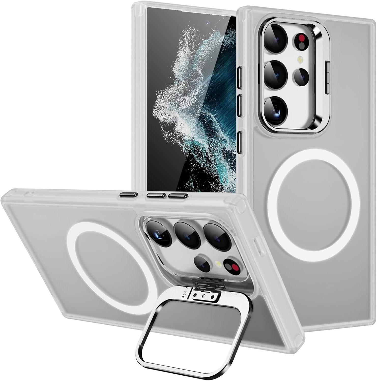 Amazon.com: ENTRYX Magnetic Case for Samsung Galaxy S24 Ultra/S24 Plus ...