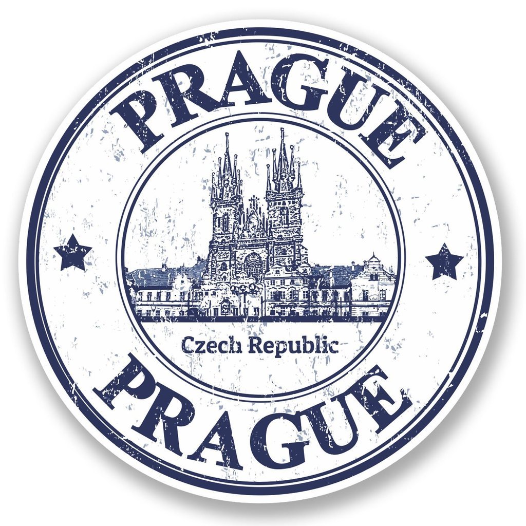 Amazon.com - Prague Czech Republic Vinyl Sticker Decal Travel 5"