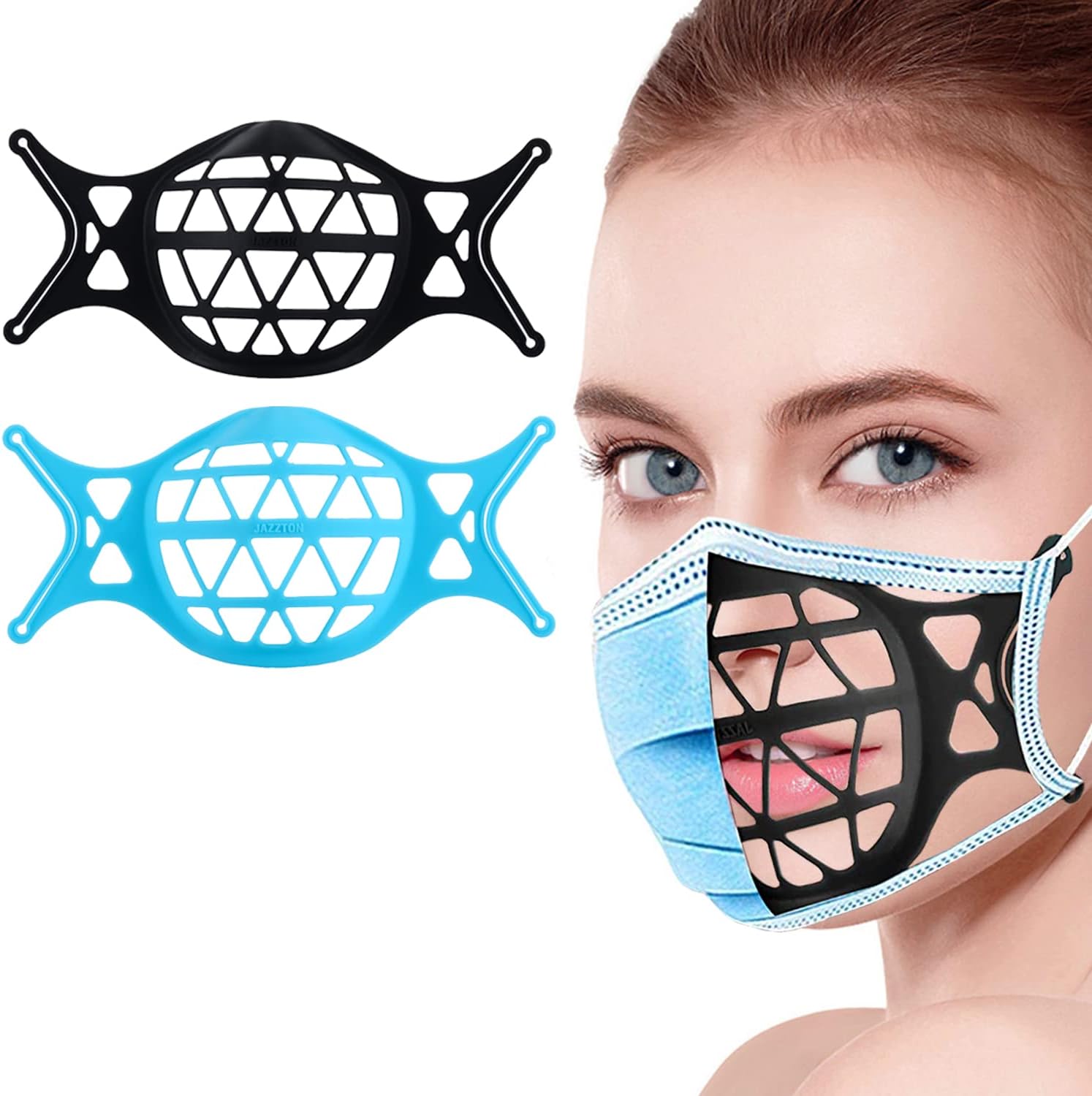 Amazon.com: 3D Silicone Mask Bracket Breathe Cup for Mask Brace Cool ...