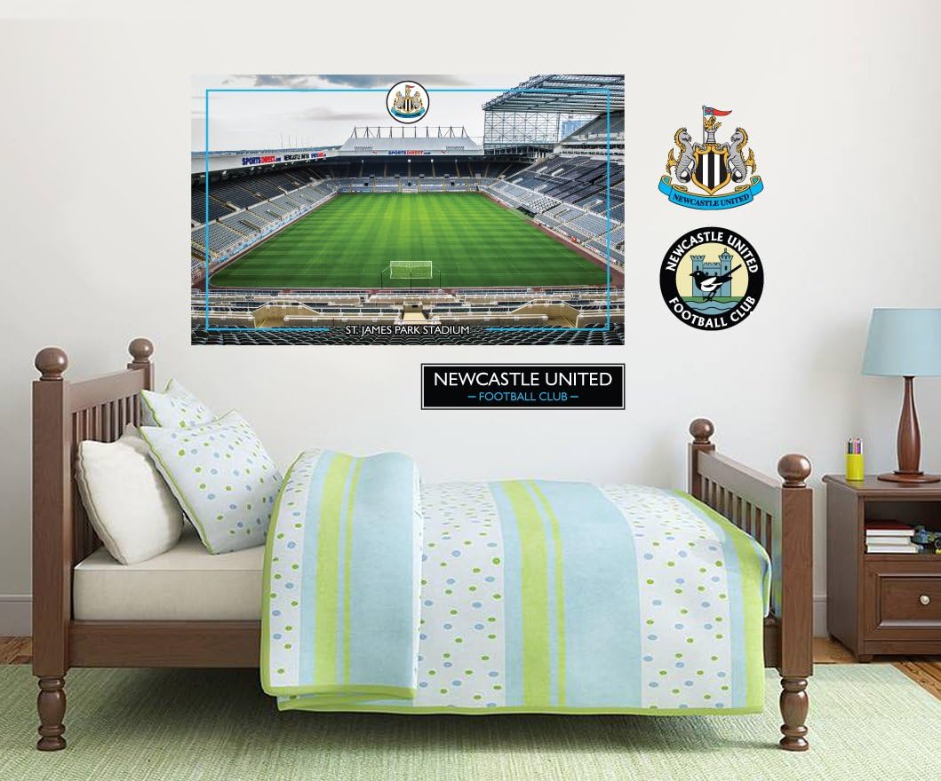 Beautiful Game Newcastle United Football Club Official Stadium Wall ...