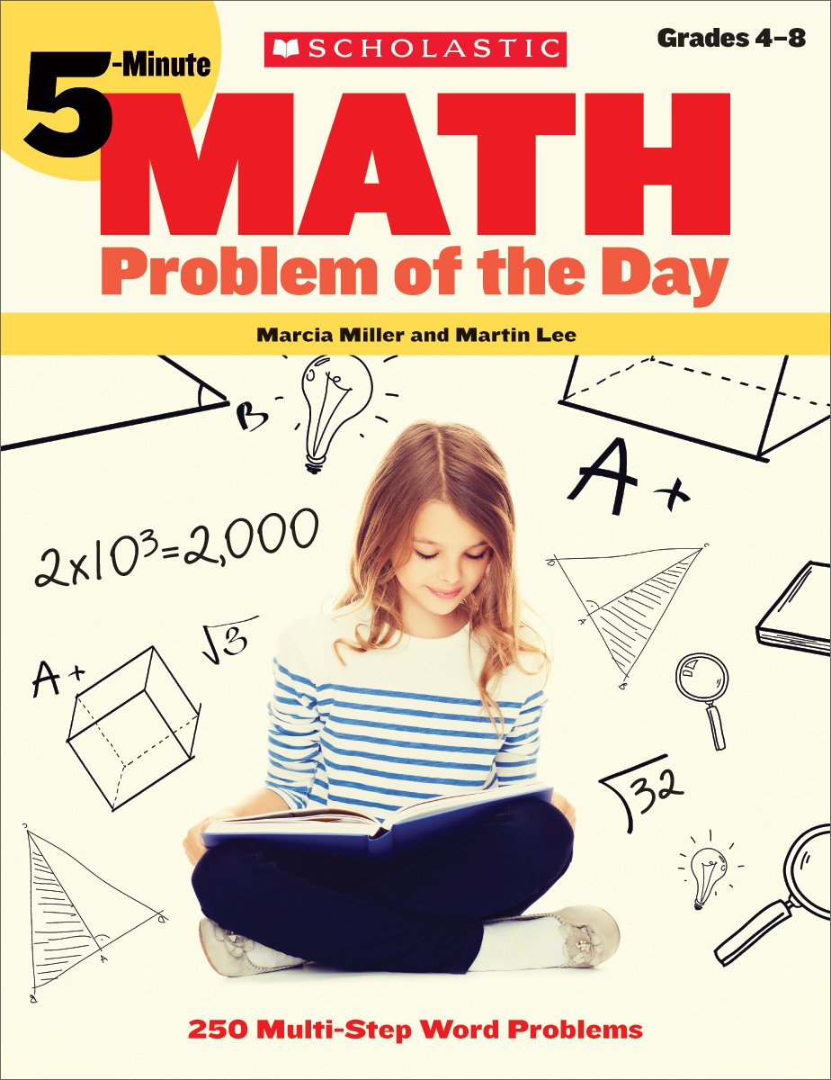 Amazon.com: 5-Minute Math Problem of the Day: 250 Multi-Step Word ...