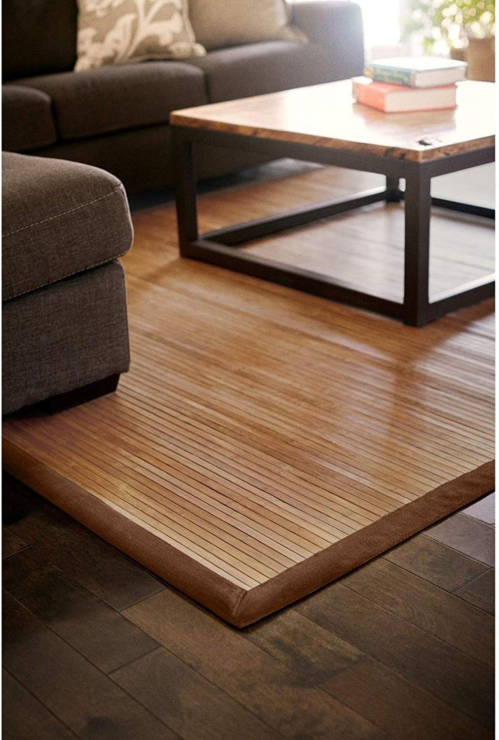 Amazon.de: DE-COmmerce Bambusteppich Classic 90x165cm, 17mm Stege ...