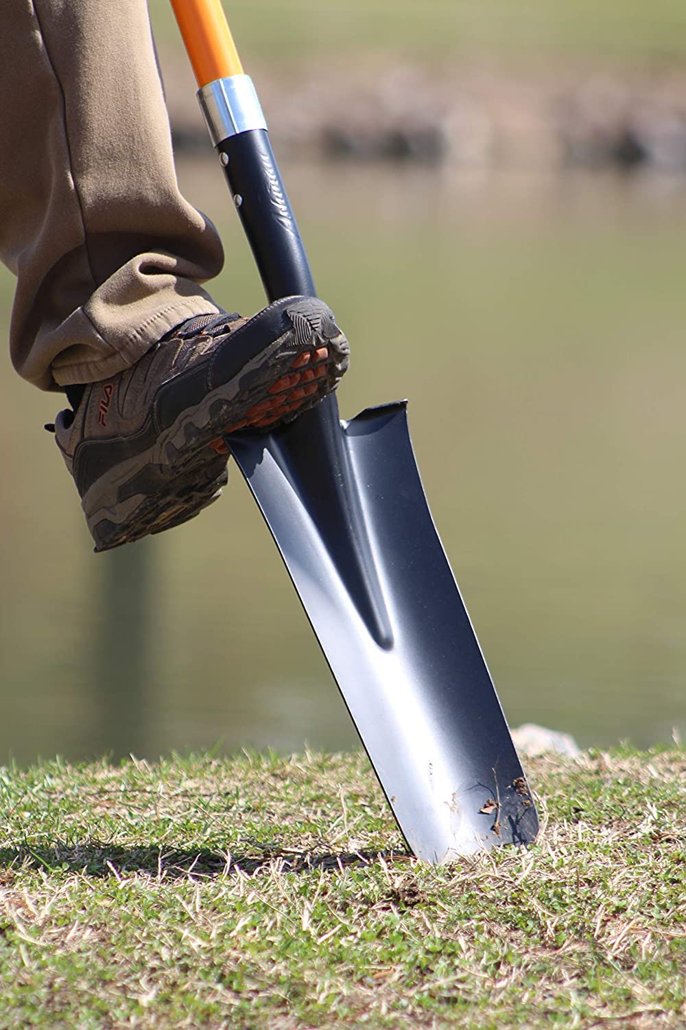 Snapklik.com : Ashman Drain Spade Shovel (Pack Of 6) - 48-Inch Long D ...