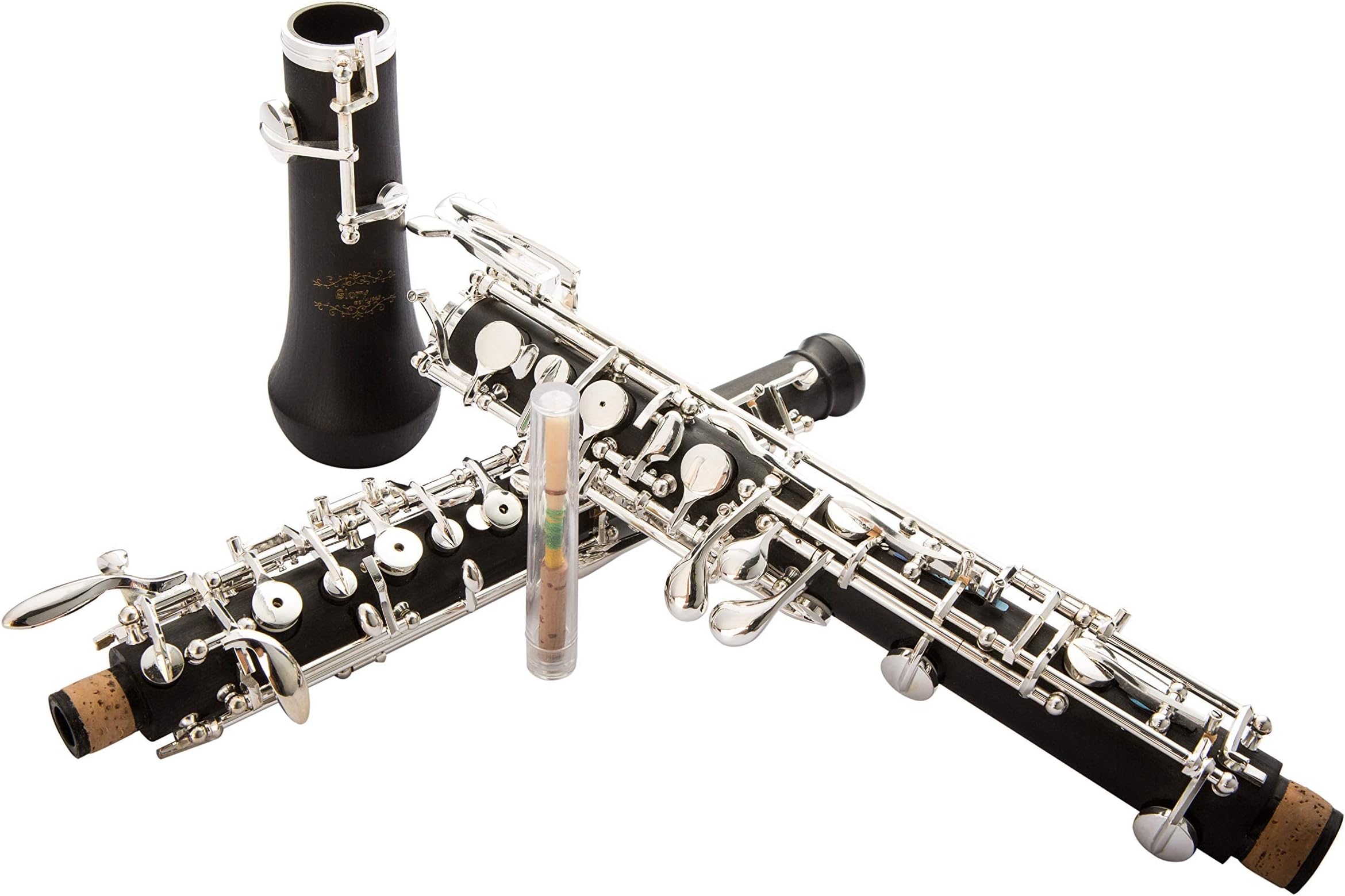 Amazon.com: Glory Oboe C Key Cupronickel Plated Silver Woodwind Musical ...