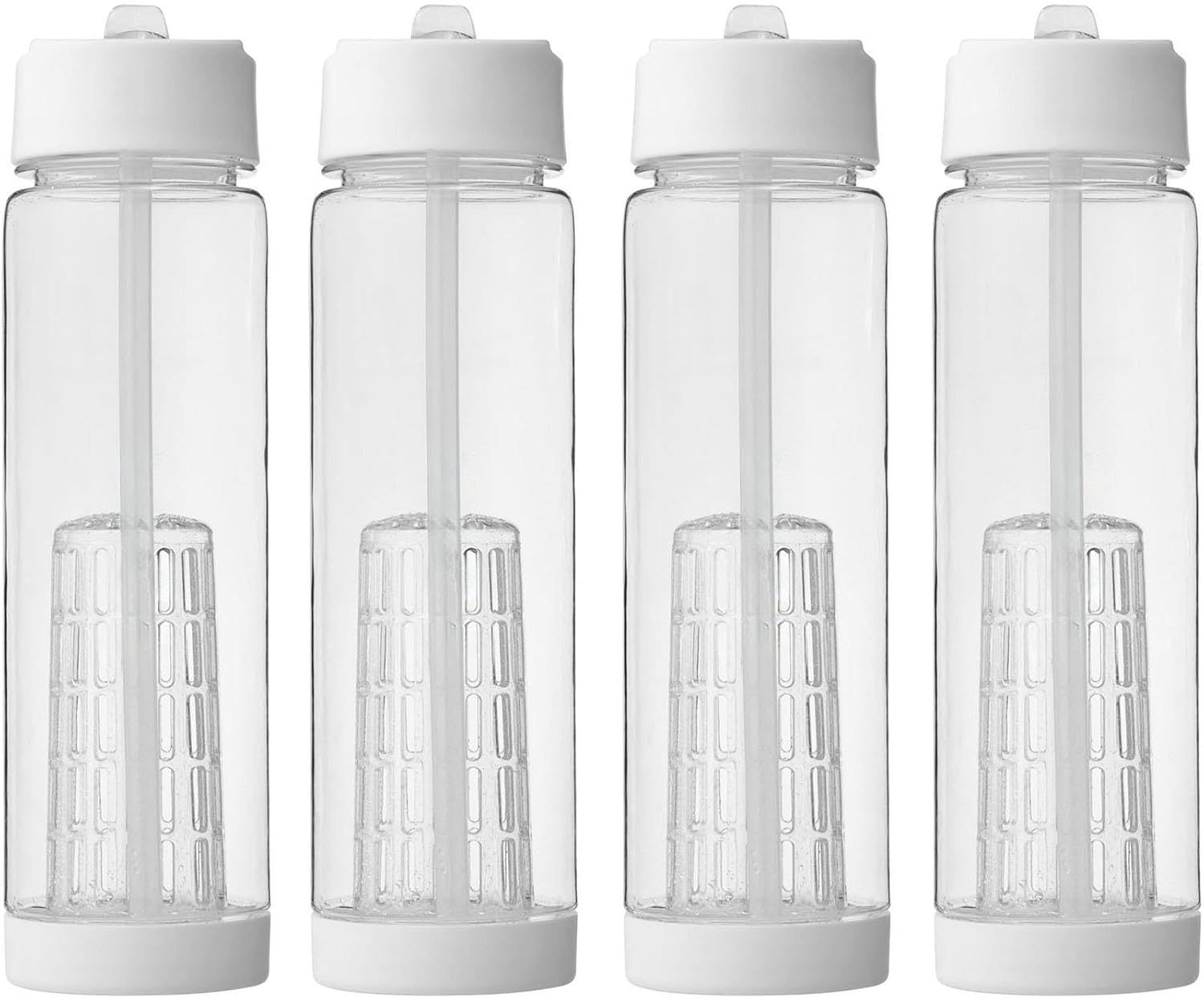 simpa 740 ml Transparent/White Fruit Infuser Water Hydration Sports ...
