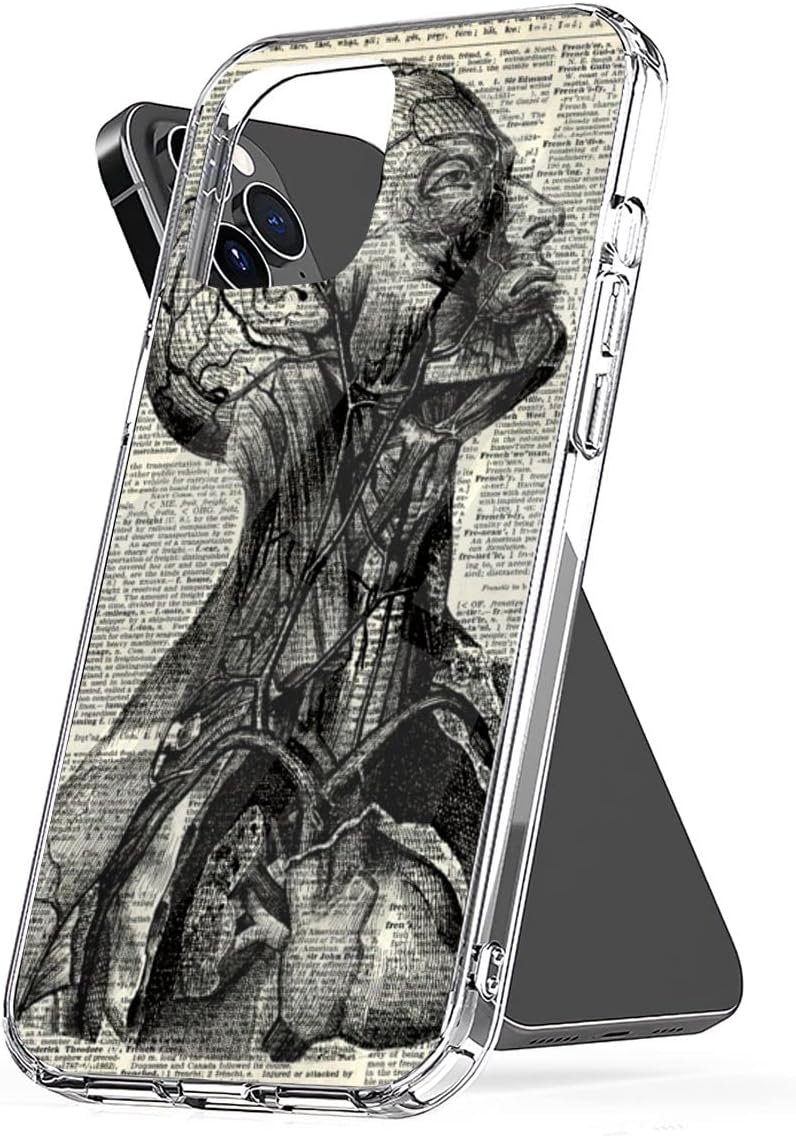 Amazon.com: Phone Case Medical Shockproof Human Protect Anatomy TPU ...