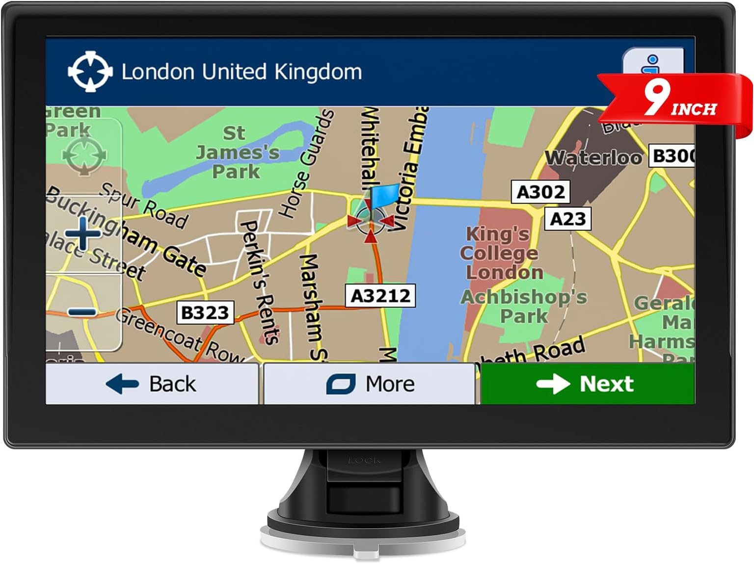 OHREX N76 Car Sat Nav 786, 7 inch with UK Maps 2025(Free Lifetime ...