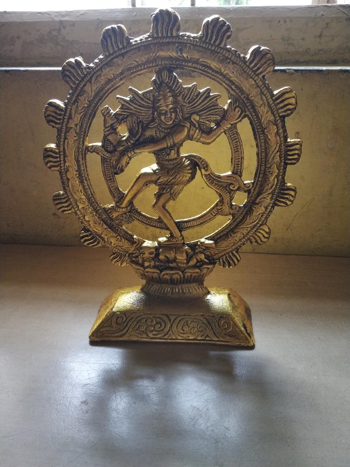 Buy SADHAVI Beautiful Antique Shiva Idol | Brass Nataraja Statue Good ...
