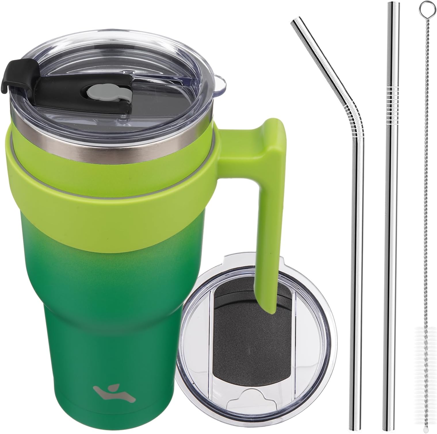 Amazon.com | IRON °FLASK Co-Pilot Insulated Mug w/Straw & Flip Cap Lids ...
