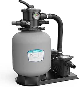 Amazon.com: AQUASTRONG Sand Pump 14in with Timer for Above Ground Pool ...