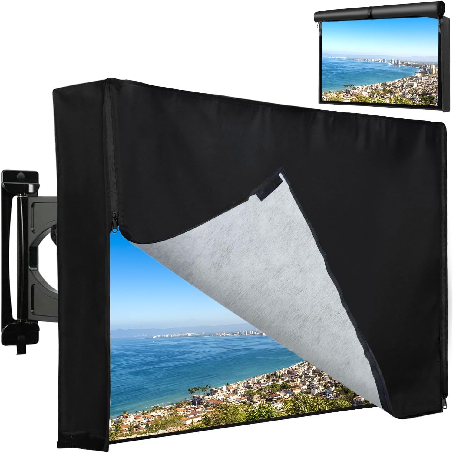 MCSWKEY Protectores de Pantalla de TV, Cubierta de TV para Exteriores ...