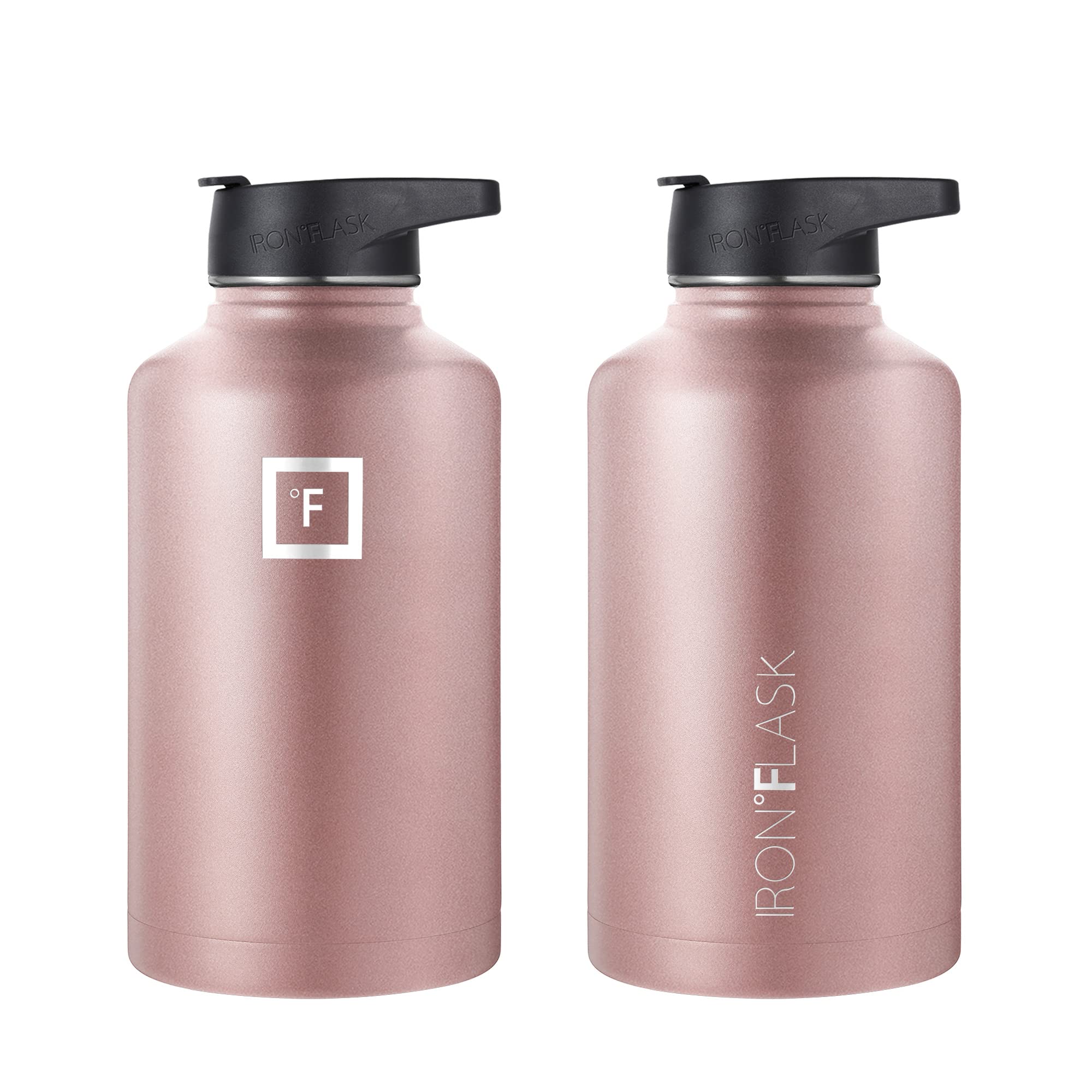 Snapklik.com : IRON FLASK Sports Water Bottle - 64 Oz 3 Lids