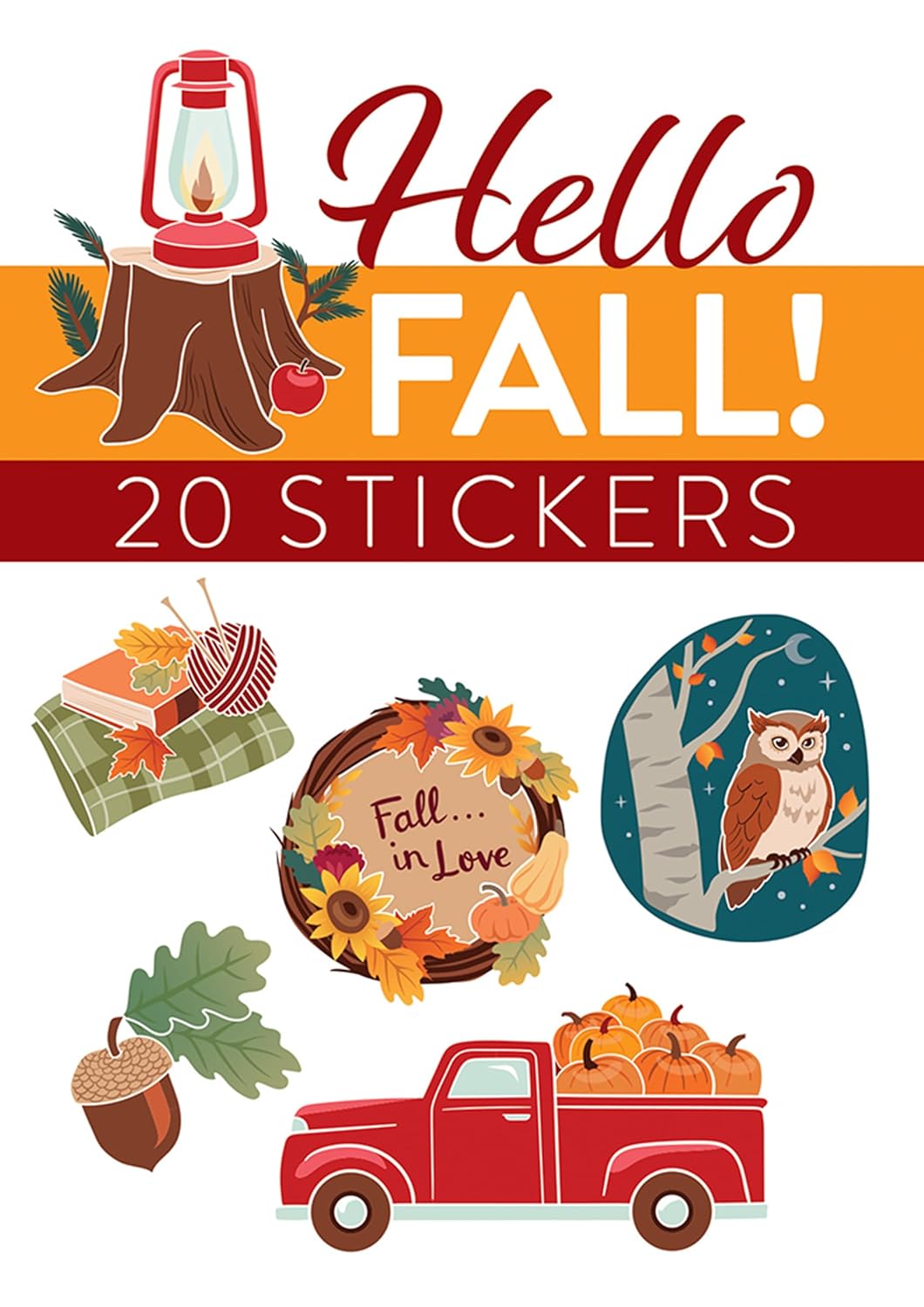 Hello Fall! 20 Stickers (Dover Little Activity Books Stickers ...