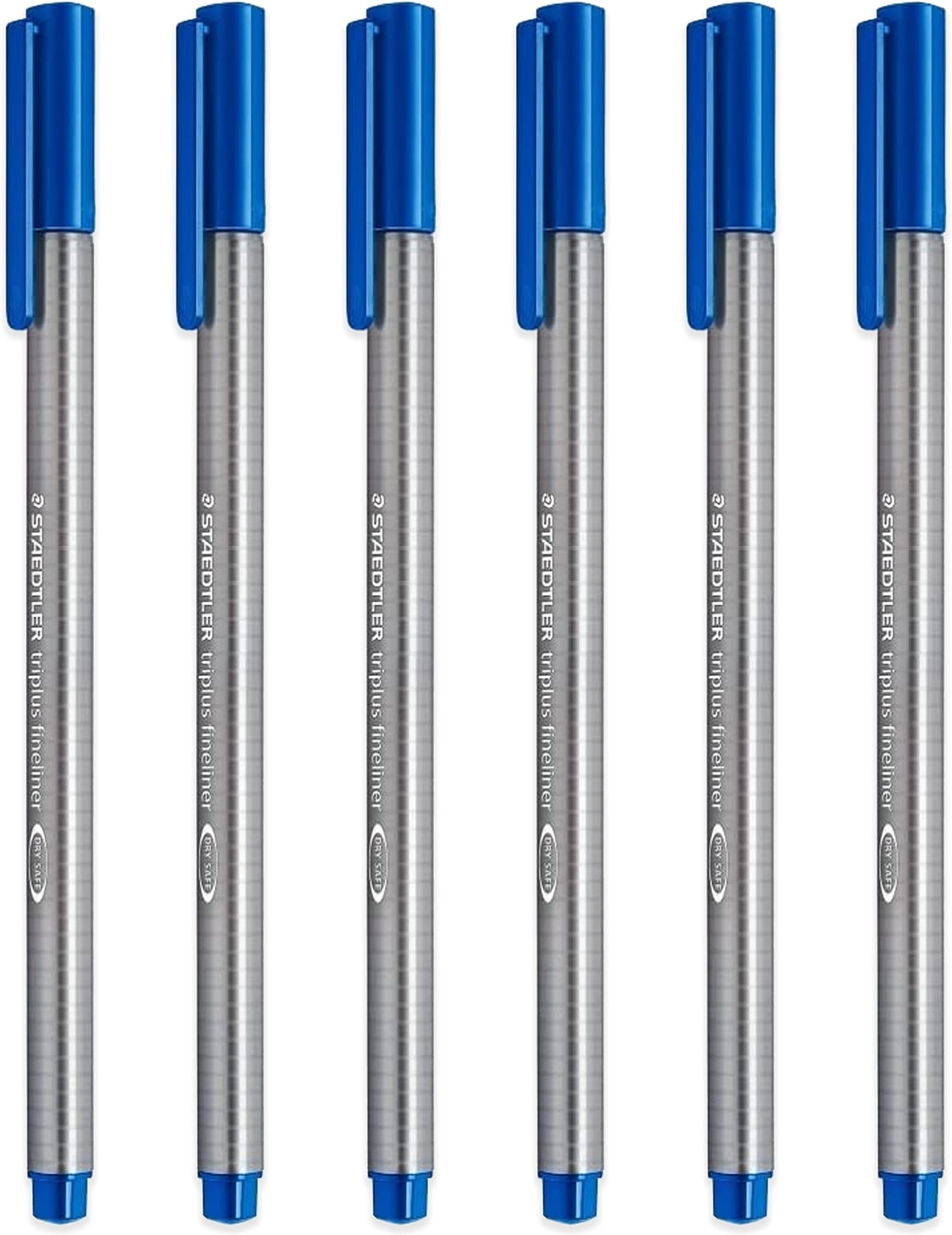 STAEDTLER 334 Triplus Fineliner Superfine Point Pens - 0.3mm - Blue ...