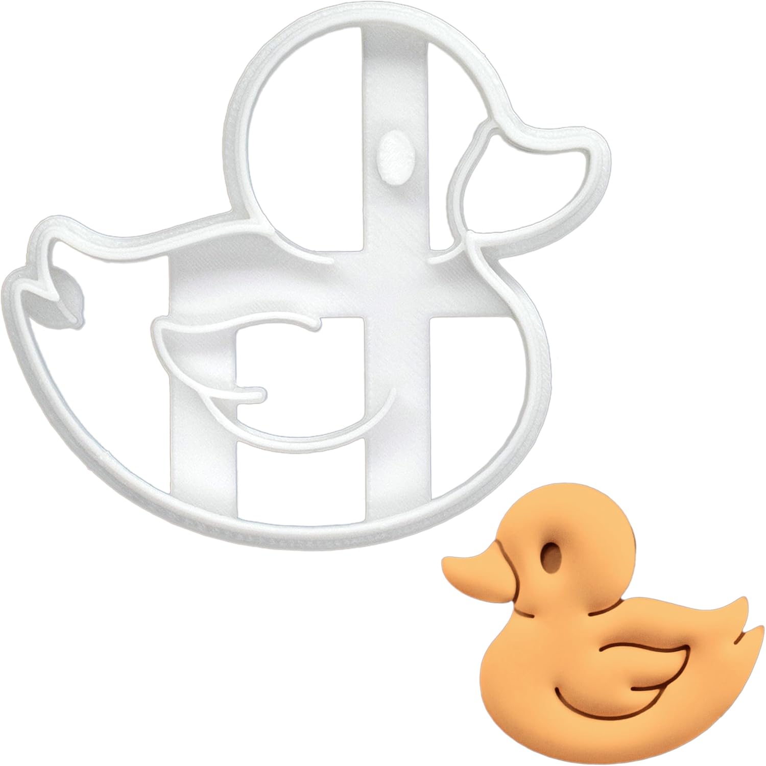 Amazon.com: BAKERLOGY Baby Duck Cookie Cutter - Detailed Biscuit Cutter ...