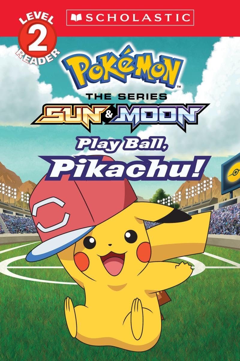 Amazon.com: Play Ball, Pikachu! (Pokémon: Scholastic Reader, Level 2 ...
