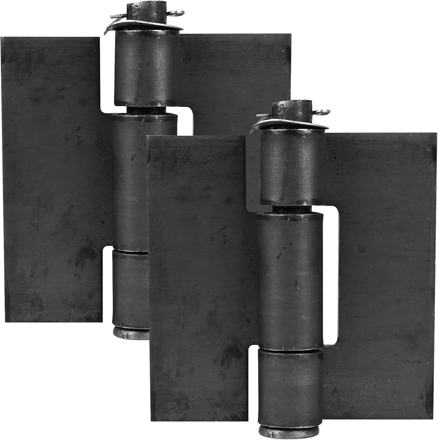 Amazon.com: Weld On Hinges Extra Heavy Duty 4.4" x 4" Weldable Metal ...