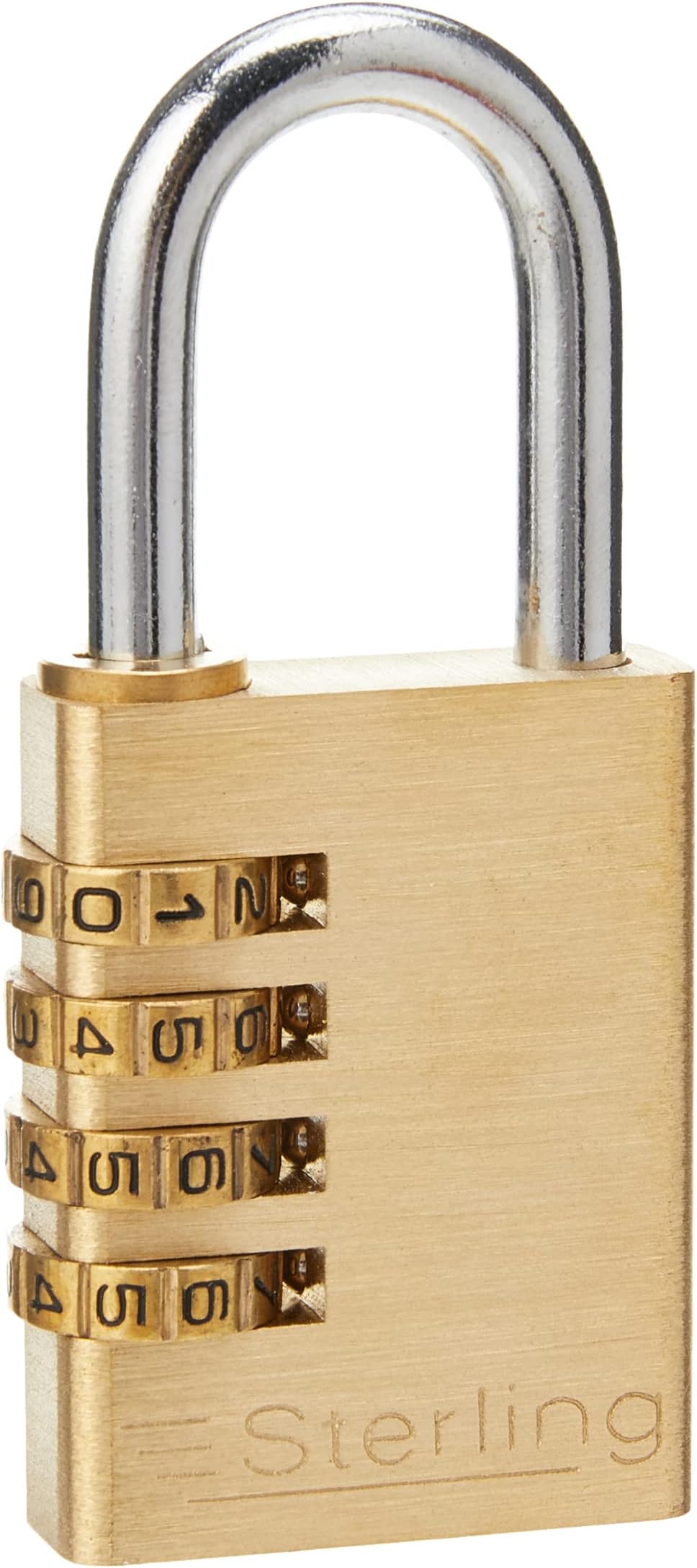 Sterling CPL140 Combination Padlock, Brass, 40mm : Sterling: Amazon.co ...