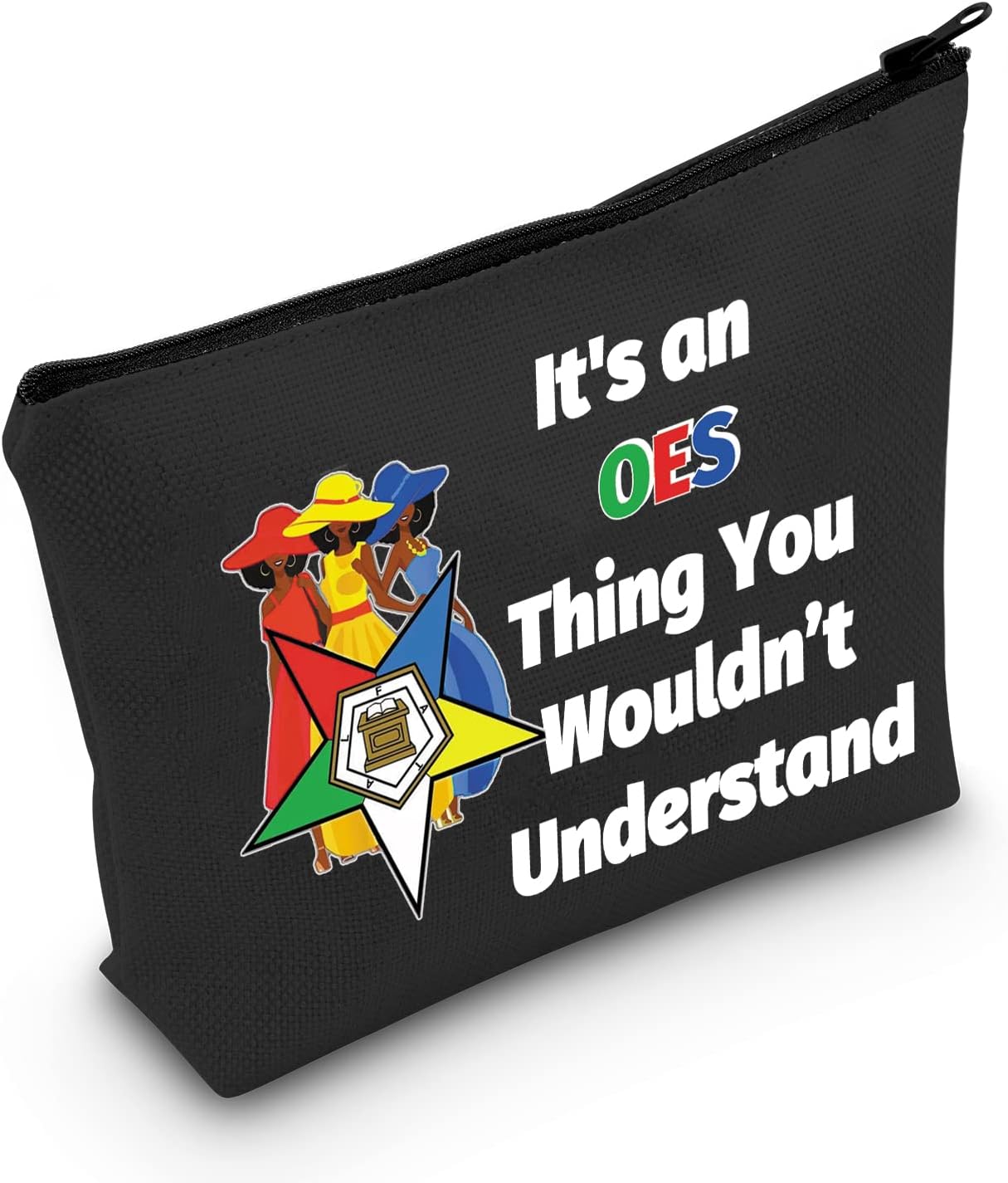 Amazon.com: CMNIM Order of The Eastern Star Sorority Make Up Bag for ...