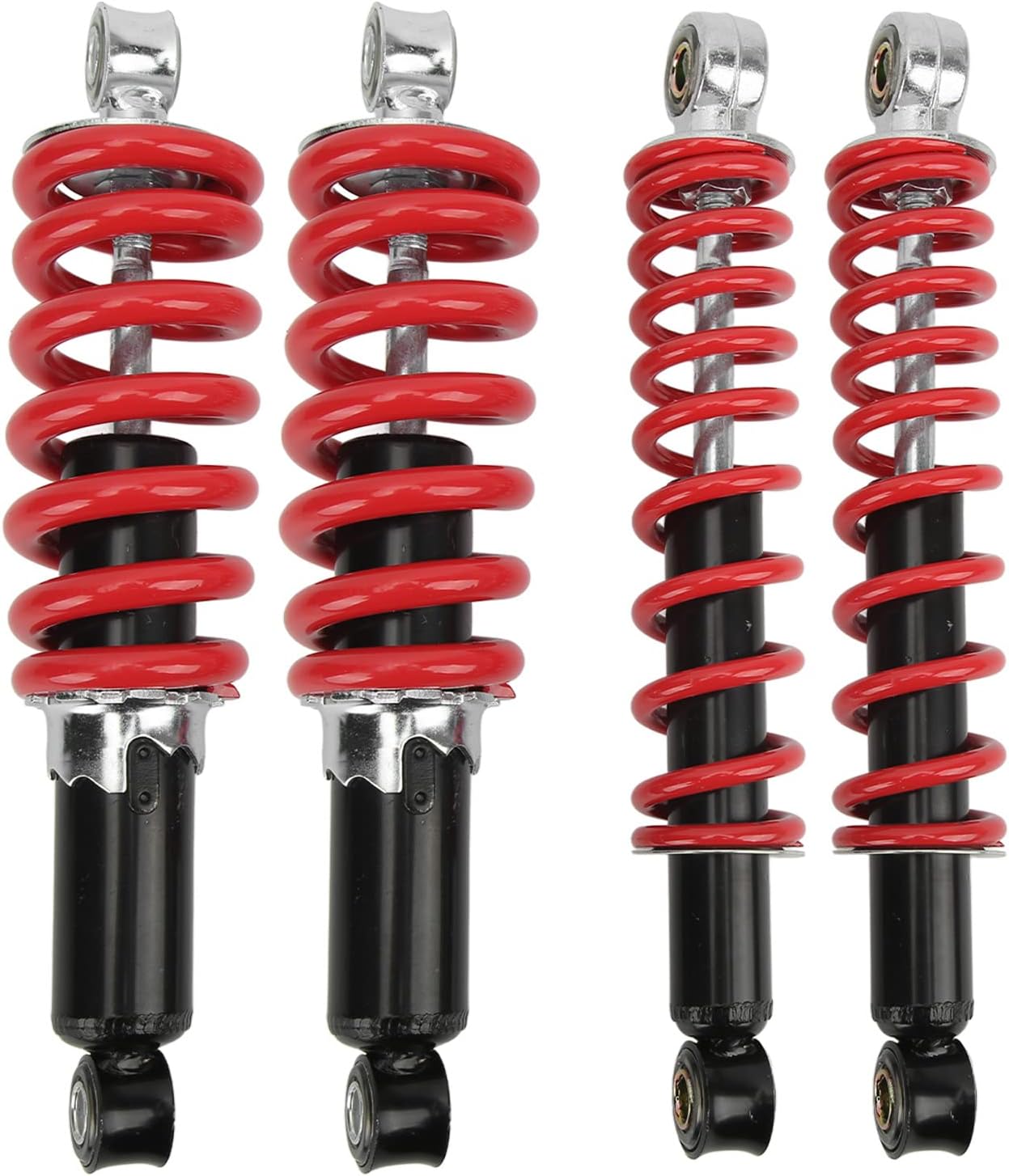 Amazon.com: Rear Spring Assisted Shock Absorber, 4PCS Front Rear ...