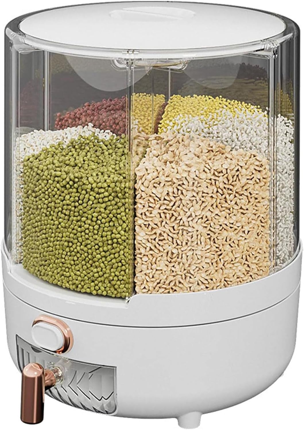 Amazon.com: TYUAN Rice Holder, 360 Degree Rotating Rice Access ...