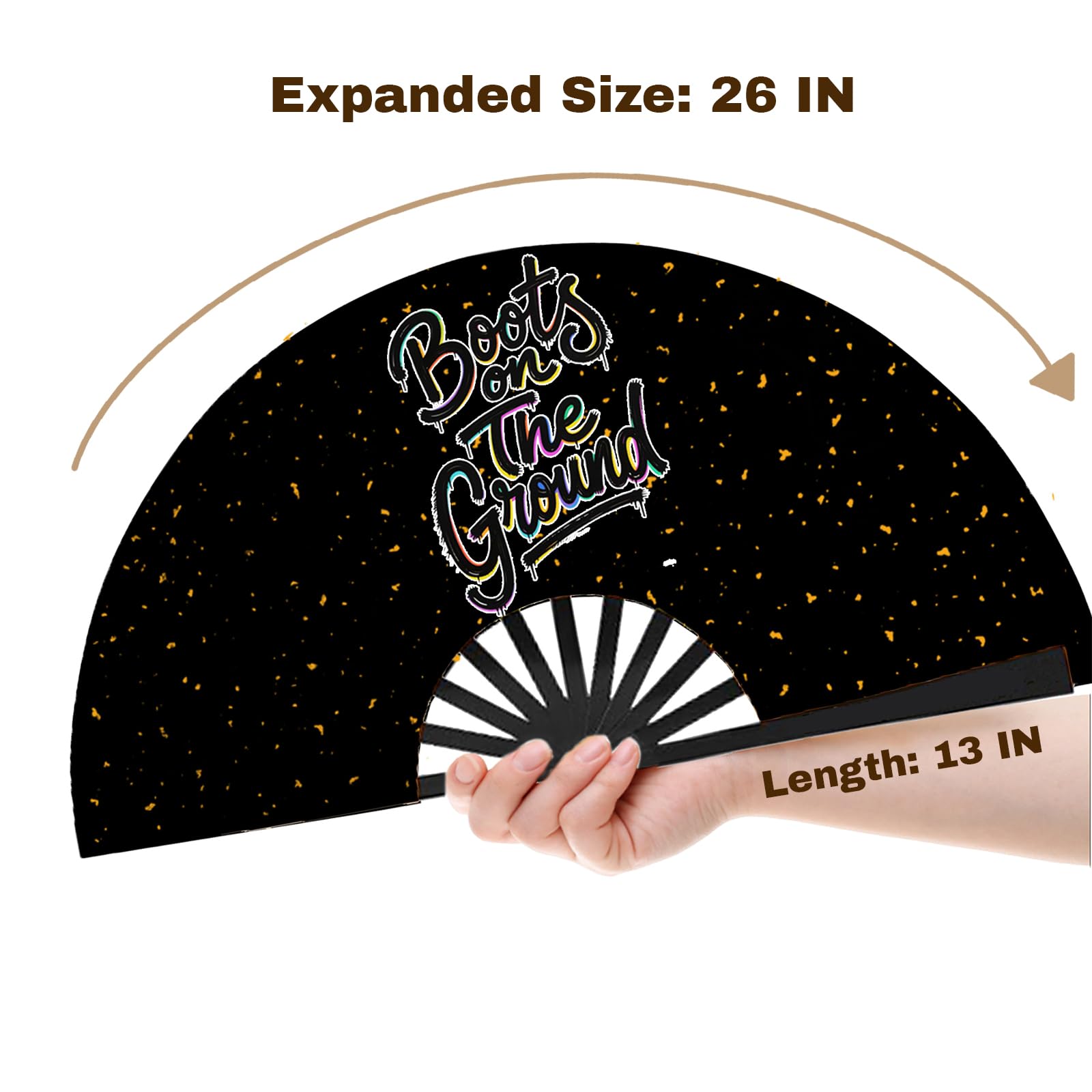 Snapklik.com : Clack Fans For Line Dancing, Boots On The Ground Hand ...