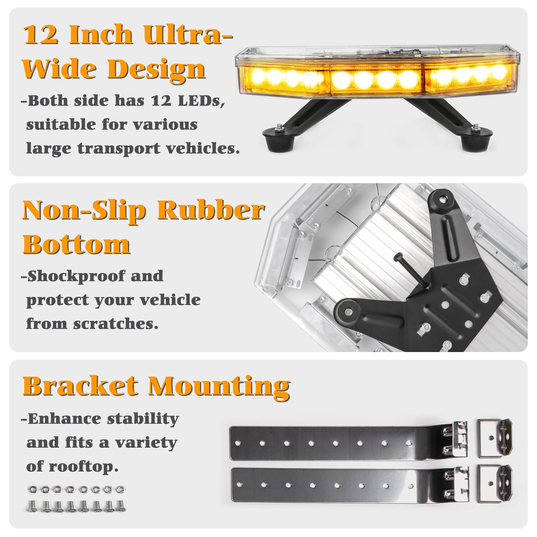Tow Truck Light Bar Mounting