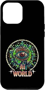 Amazon.com: iPhone 12 Pro Max Artificial intelligence and Coder Circuit Machine Learning Case ...