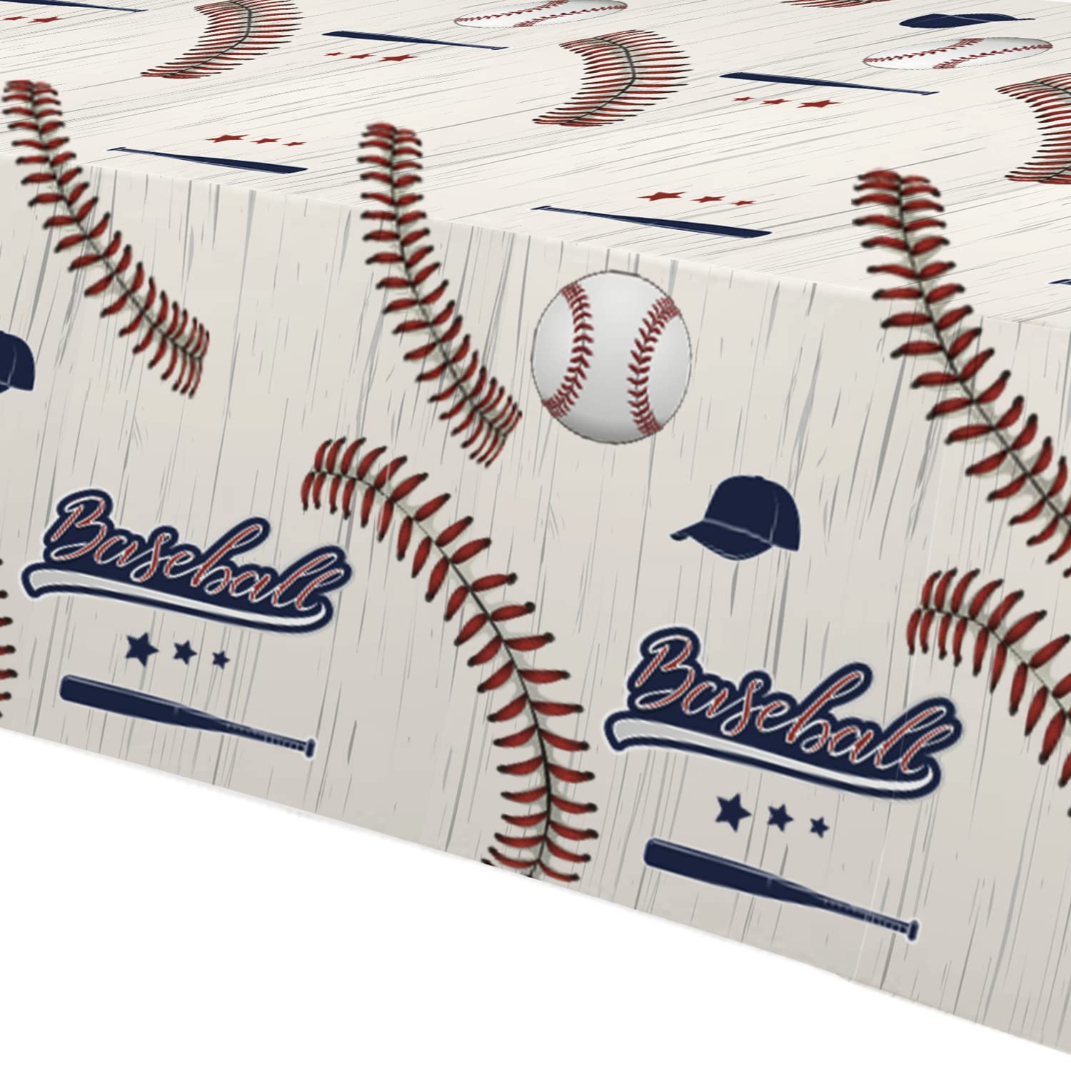 Snapklik.com : HIPVVILD Baseball Party Tablecloth, 2 Pack