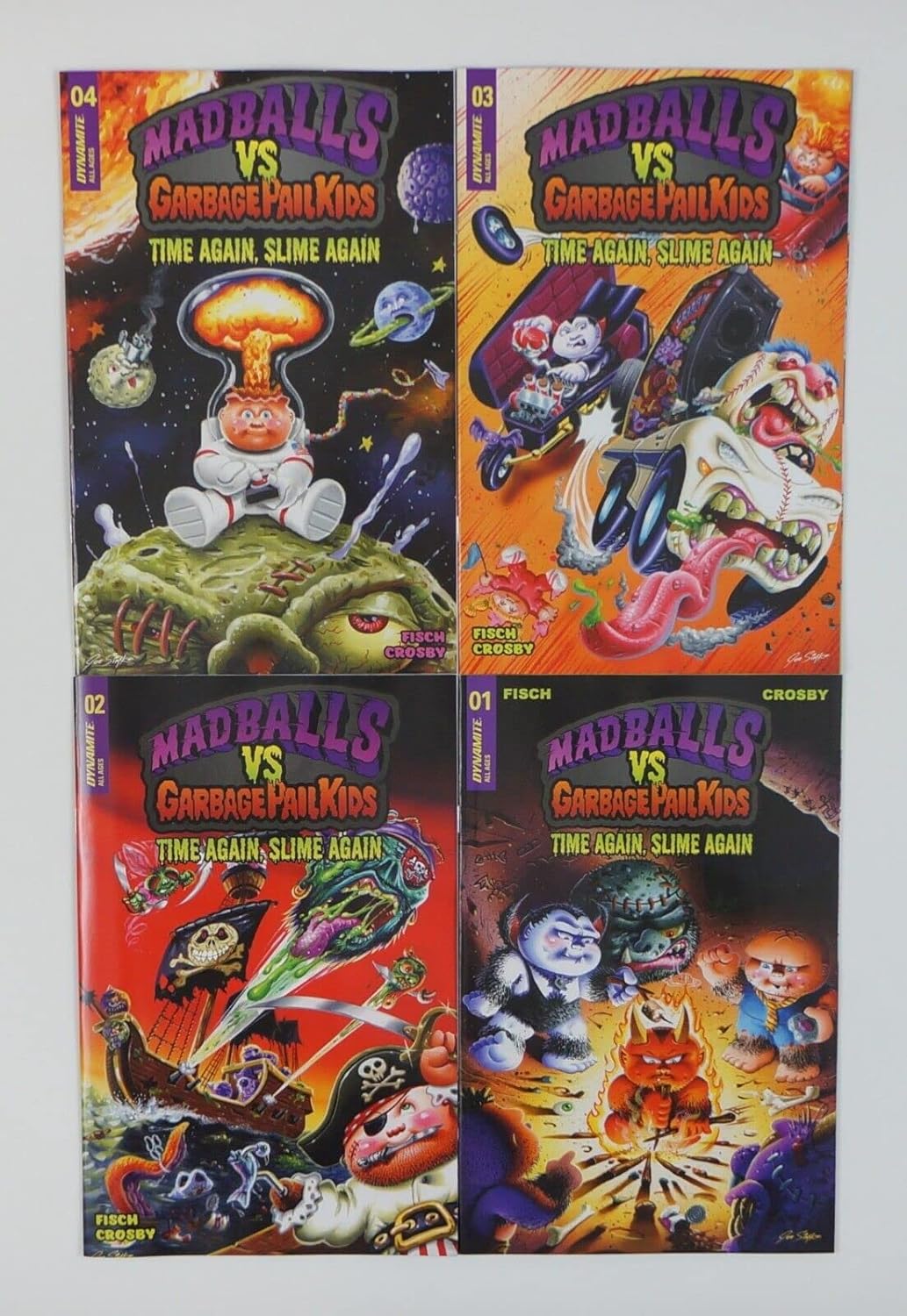 Madballs Vs Garbage Pail Kids: Time Again, Slime Again #1 2 3 4 ...