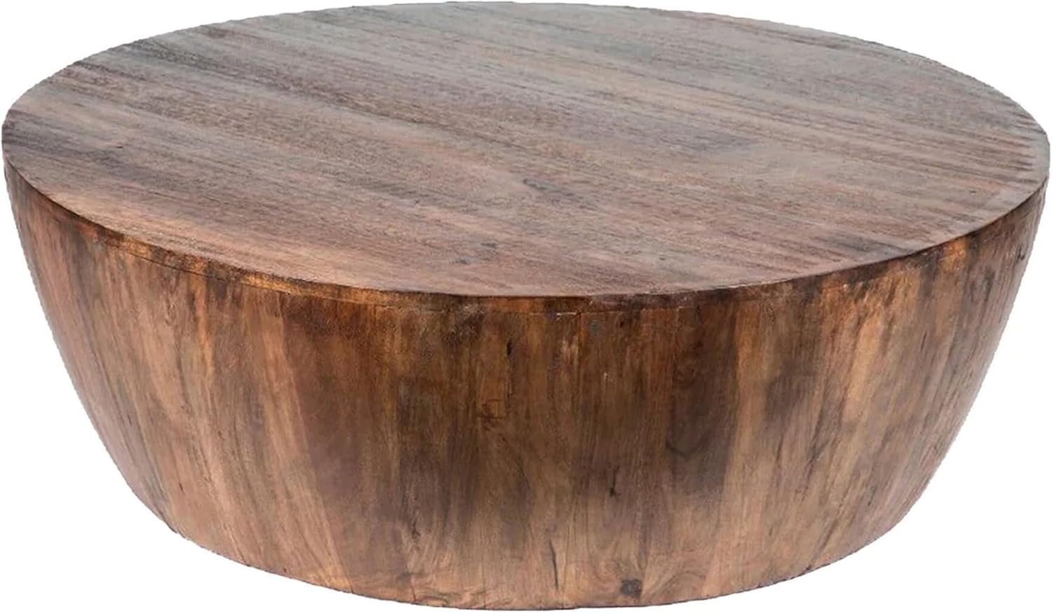 Amazon.com: Benjara 40 Inch Mango Wood Conversation Coffee Table ...