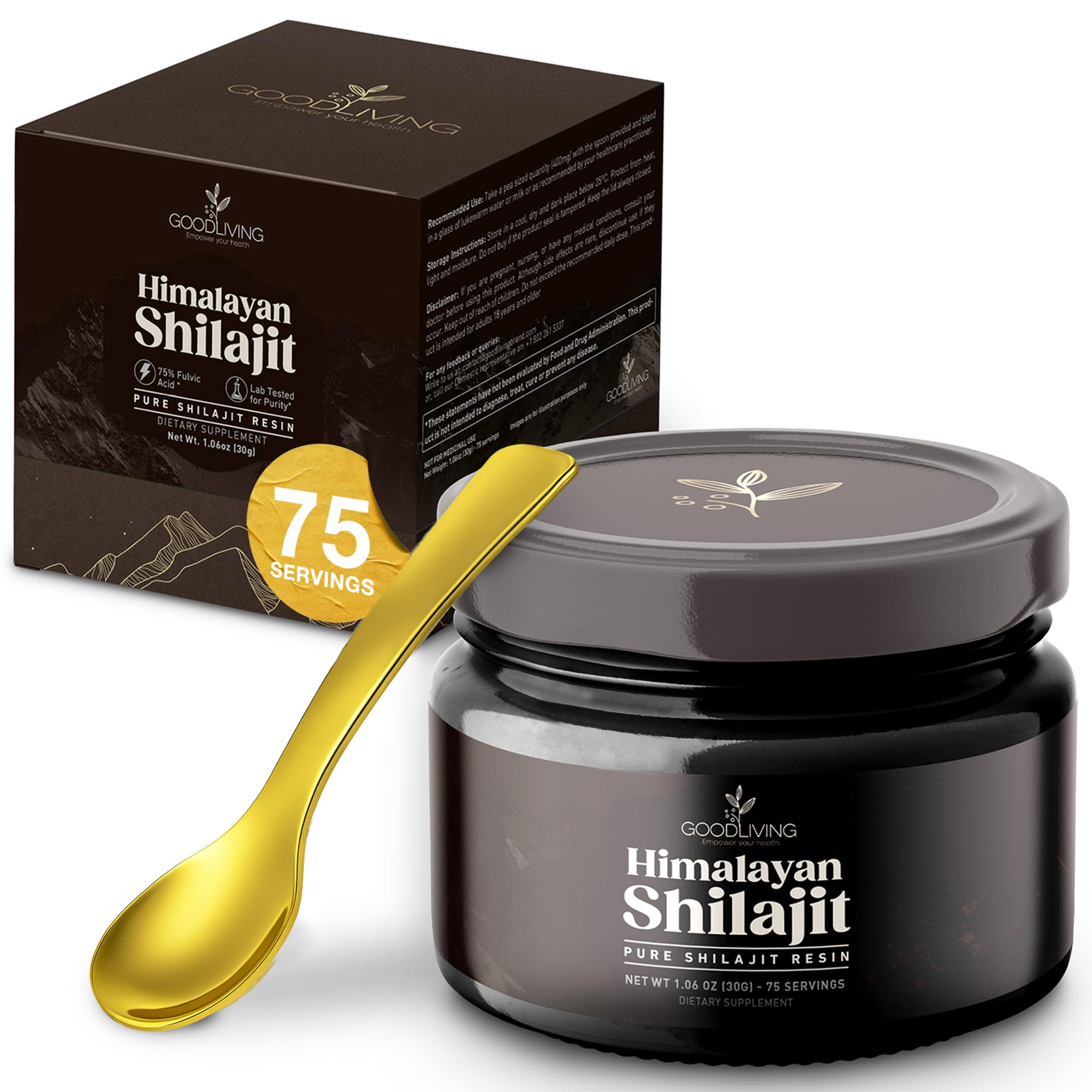 Snapklik.com : GoodLiving Pure Shilajit Resin Pure Himalayan Shilajit ...