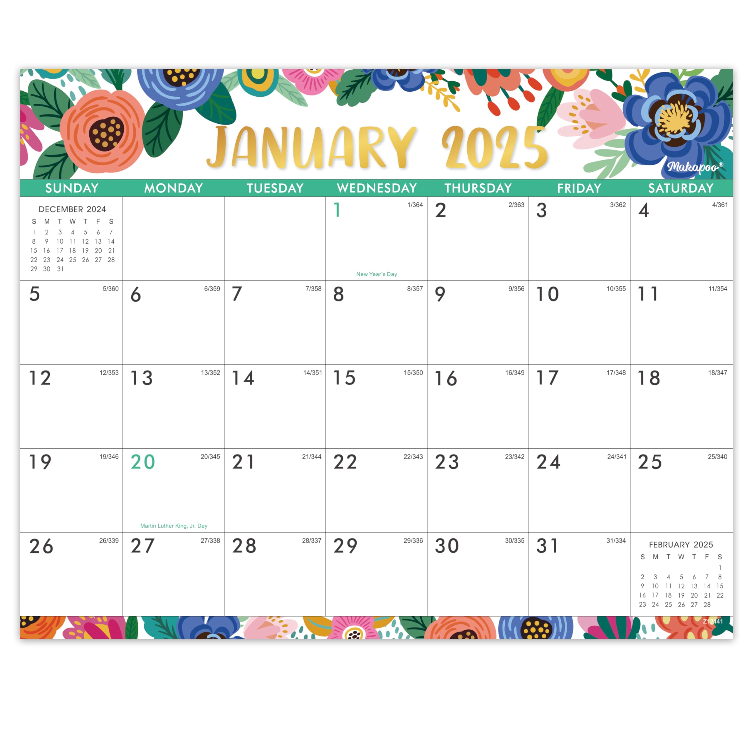 Snapklik.com : Magnetic Calendar For Fridge - Calendar 2025 From ...