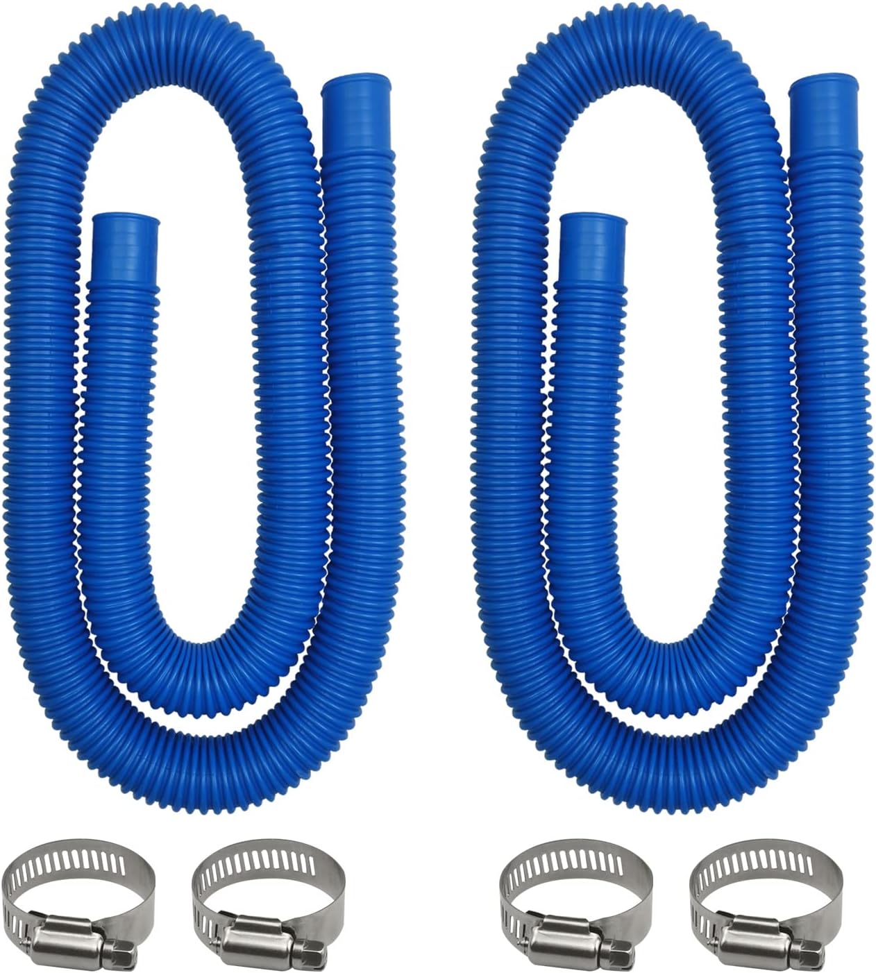 Amazon.com: Jadive 2 Pcs Pool Hose for Above Ground Pools 1.5 Inches ...