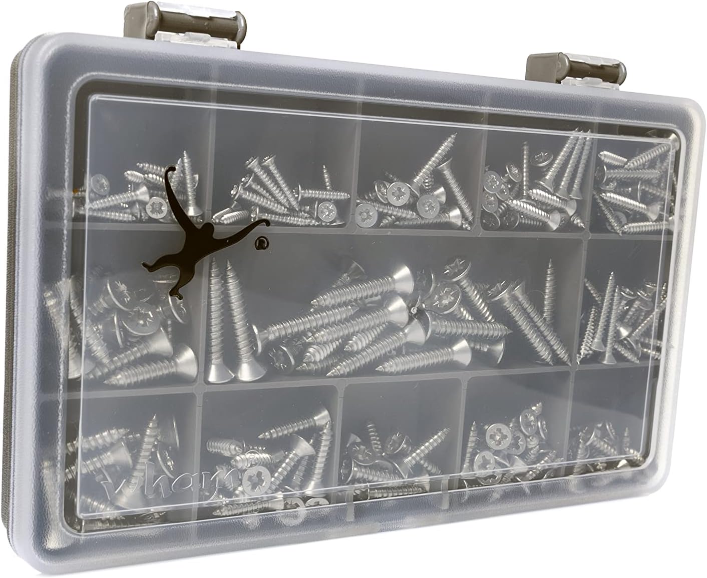 Set of 300 Various Flange Posi Self Tapping/Trim Screws -BS 4174- No.4 ...