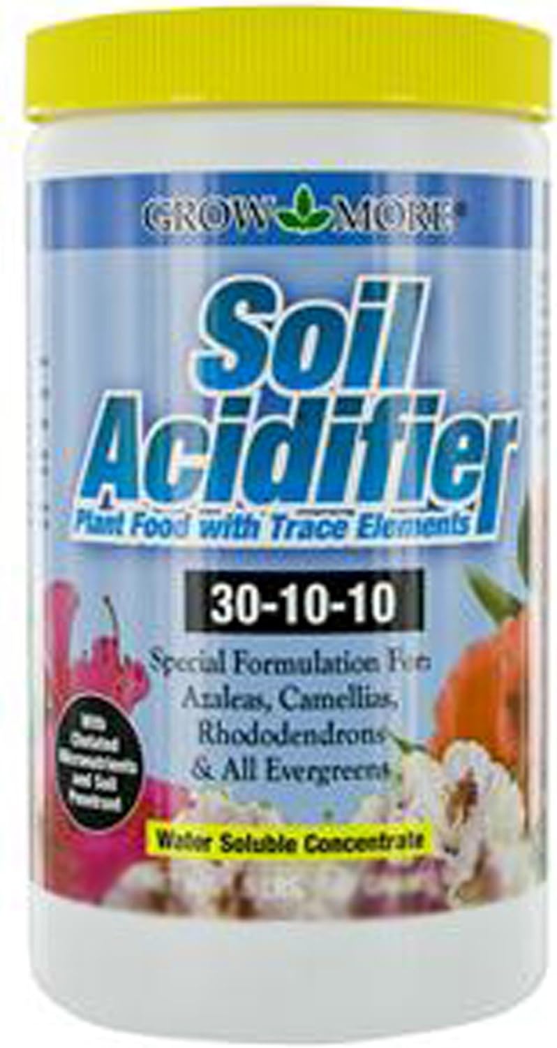 Amazon.com : Grow More 7411 Soil Acidifier 30-10-10 Fertilizer, 3-Pound ...