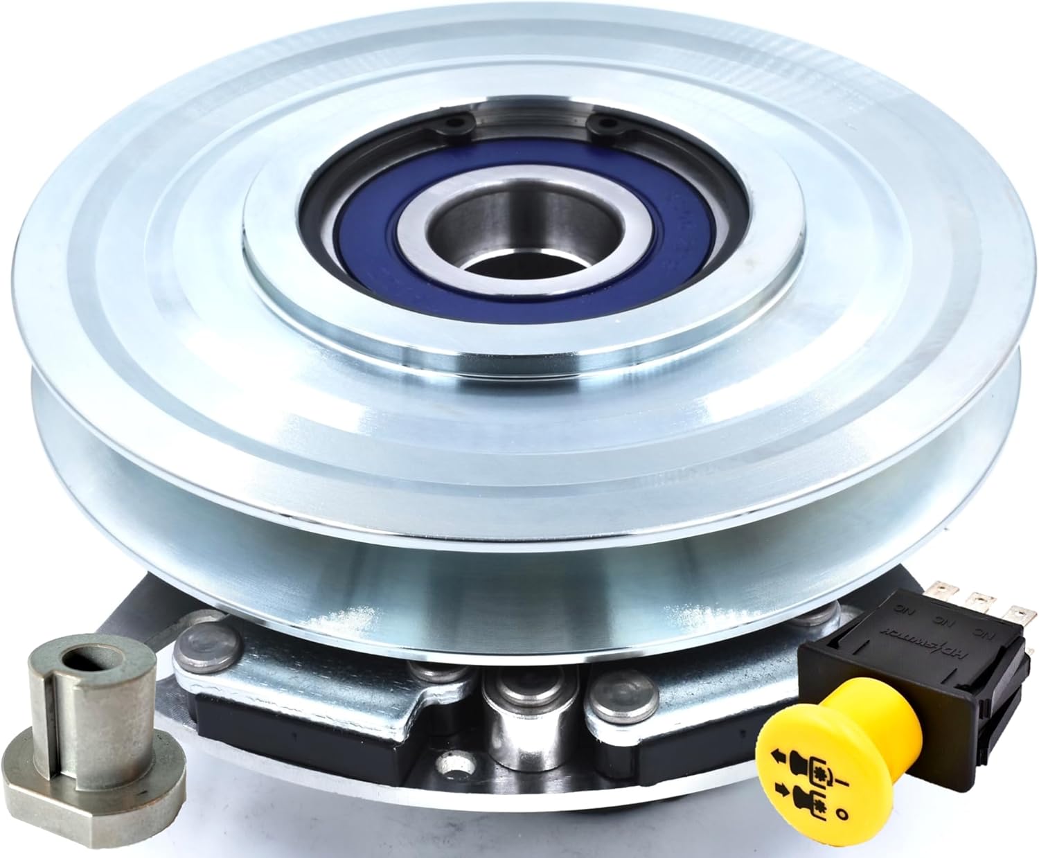 Amazon.com : HD Switch HiTorque 130ftlb Billet Pulley Electric Clutch ...