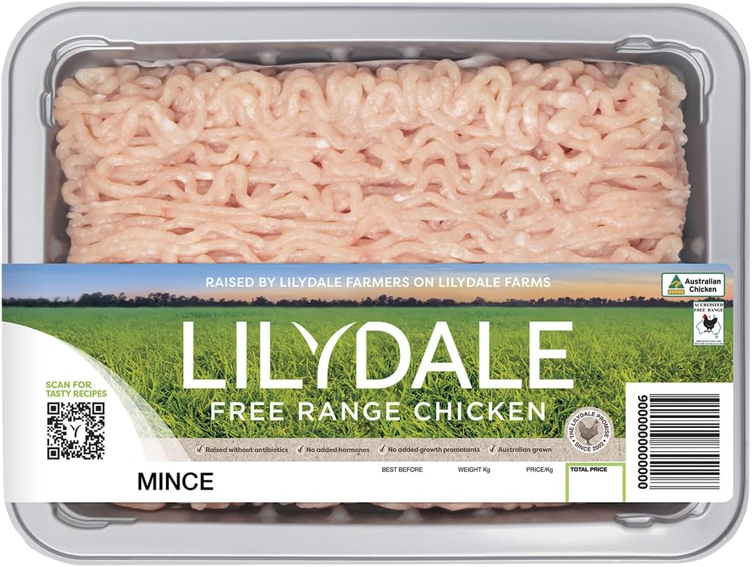 Lilydale Free Range Chicken Mince 500g : Amazon.com.au: Grocery