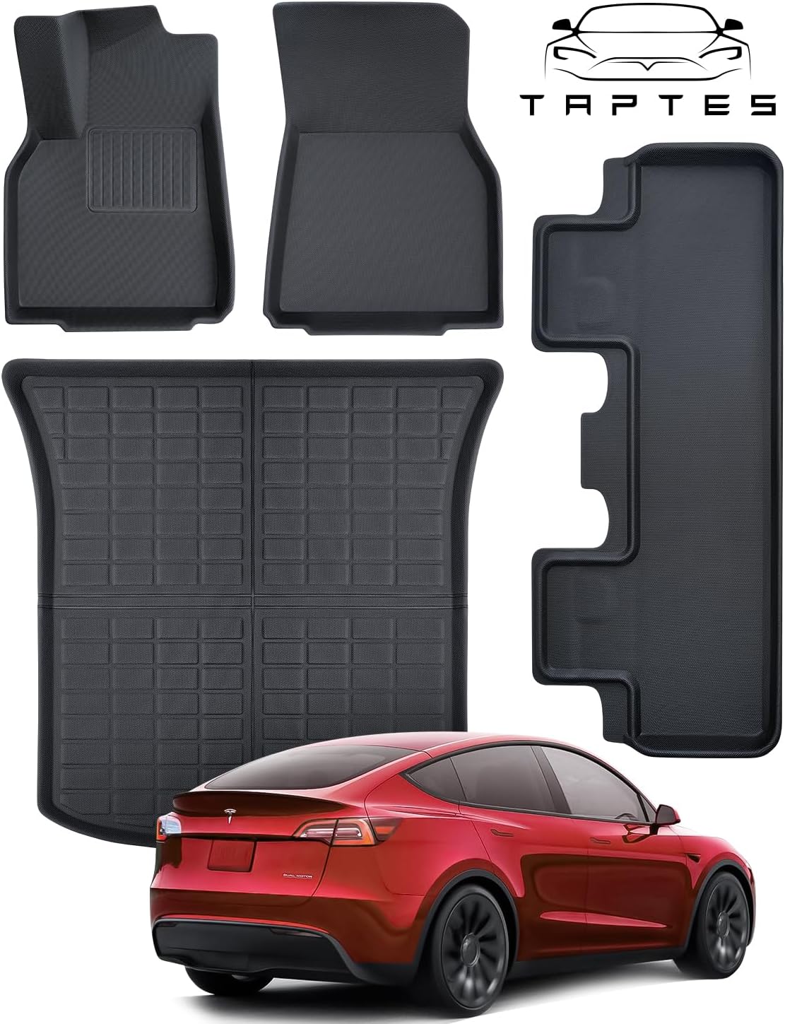 TAPTES for Tesla Model Y Floor Mats 2024 2023 2022 2021,for Tesla Model ...