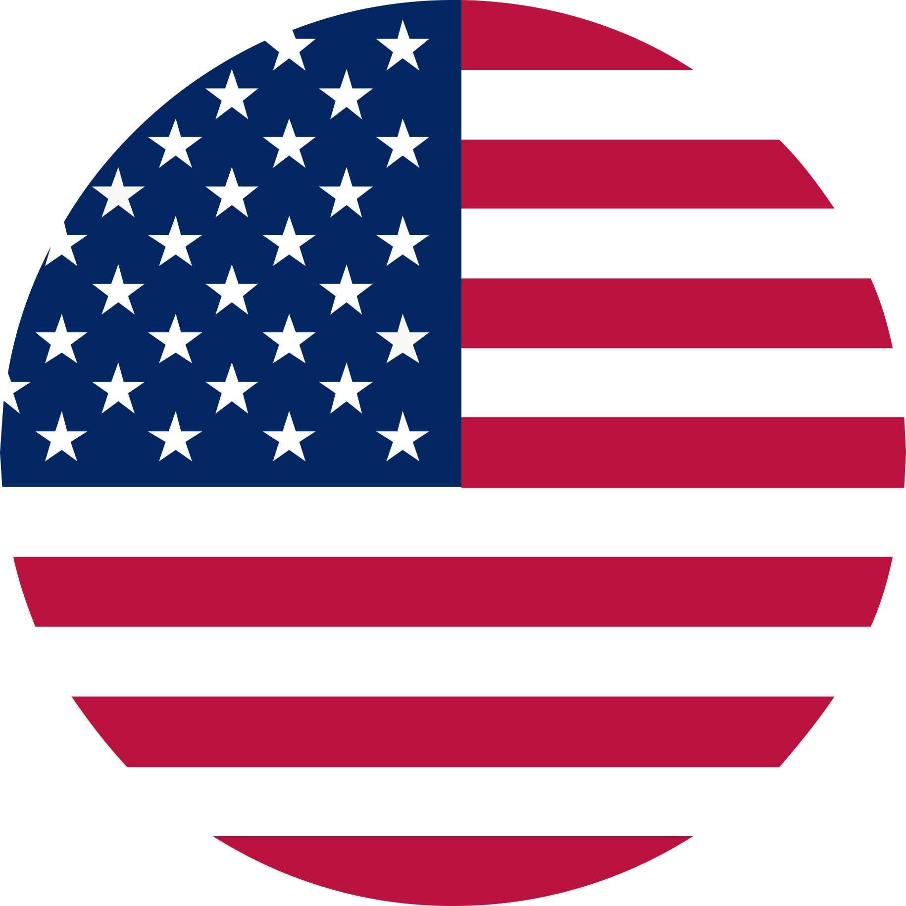Amazon.com: StickerTalk Circular US Flag Vinyl Sticker, 6 inches by 6 ...