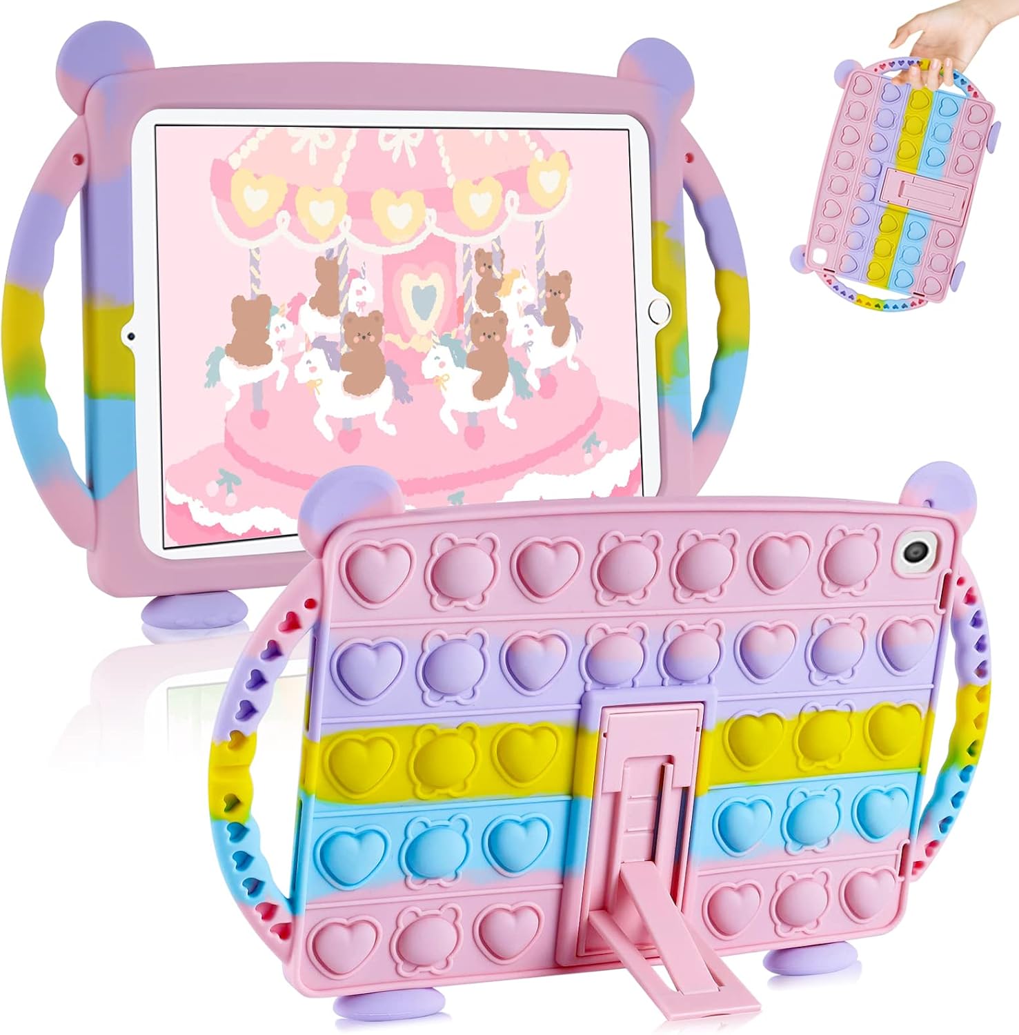 LOVBELE for iPad 9th/8th/7th Generation 10.2 Case iPad Air 3 10.5 Case ...