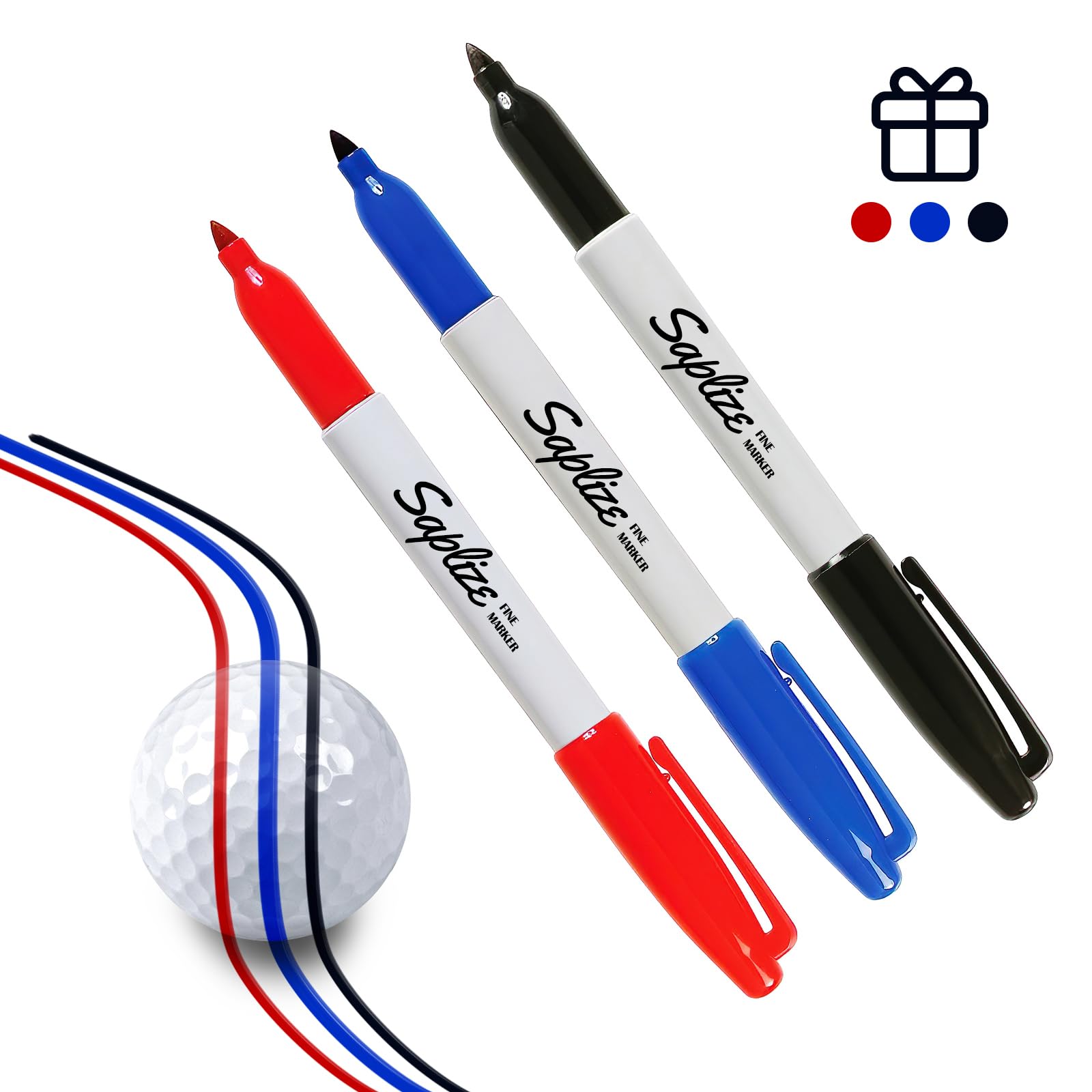 Snapklik.com : SAPLIZE Golf Ball Marker Alignment Kit(Mixed 3 Pack ...