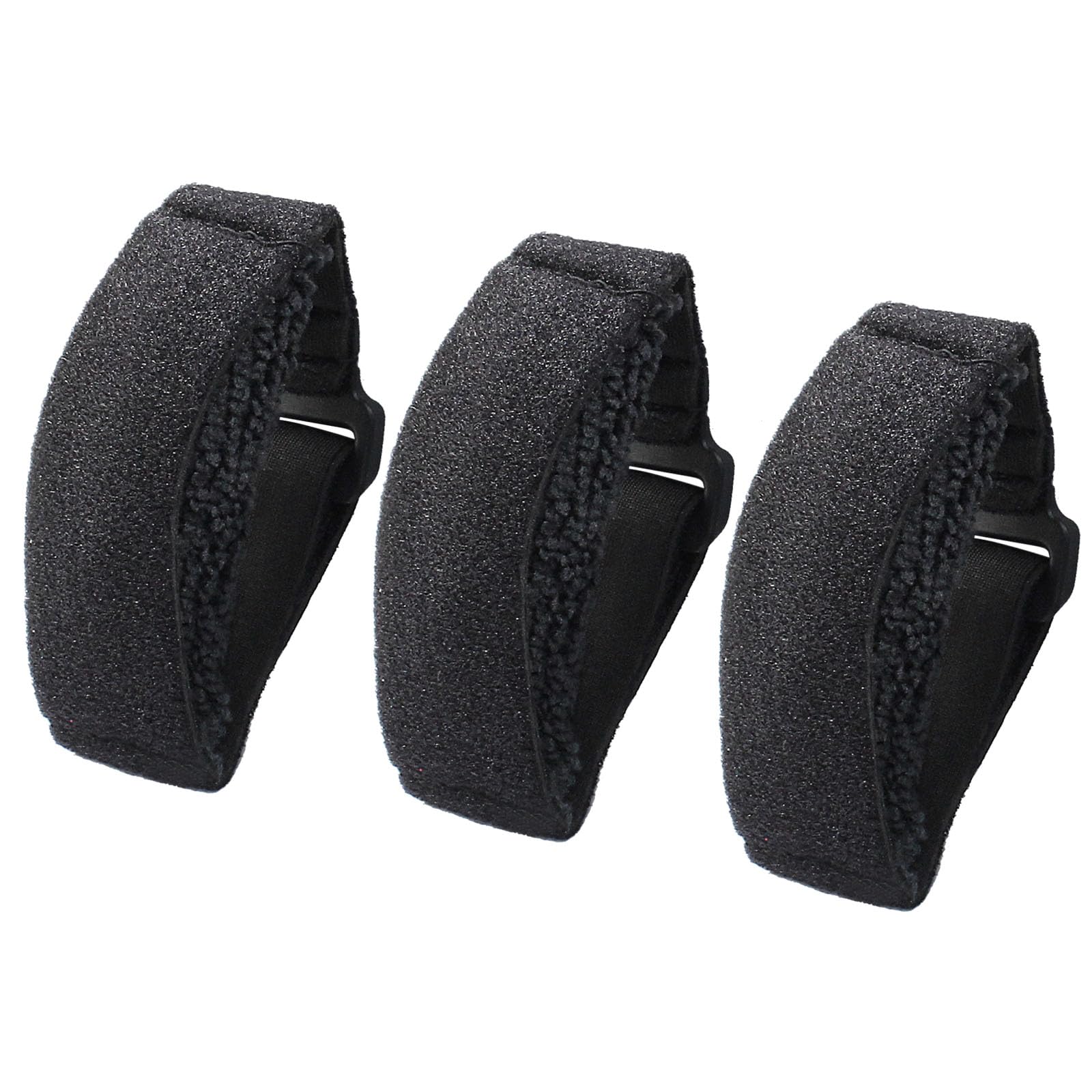 Amazon.com: Piutouyar 3 Pcs Black Guitar String Mute Damper, Adjustable ...