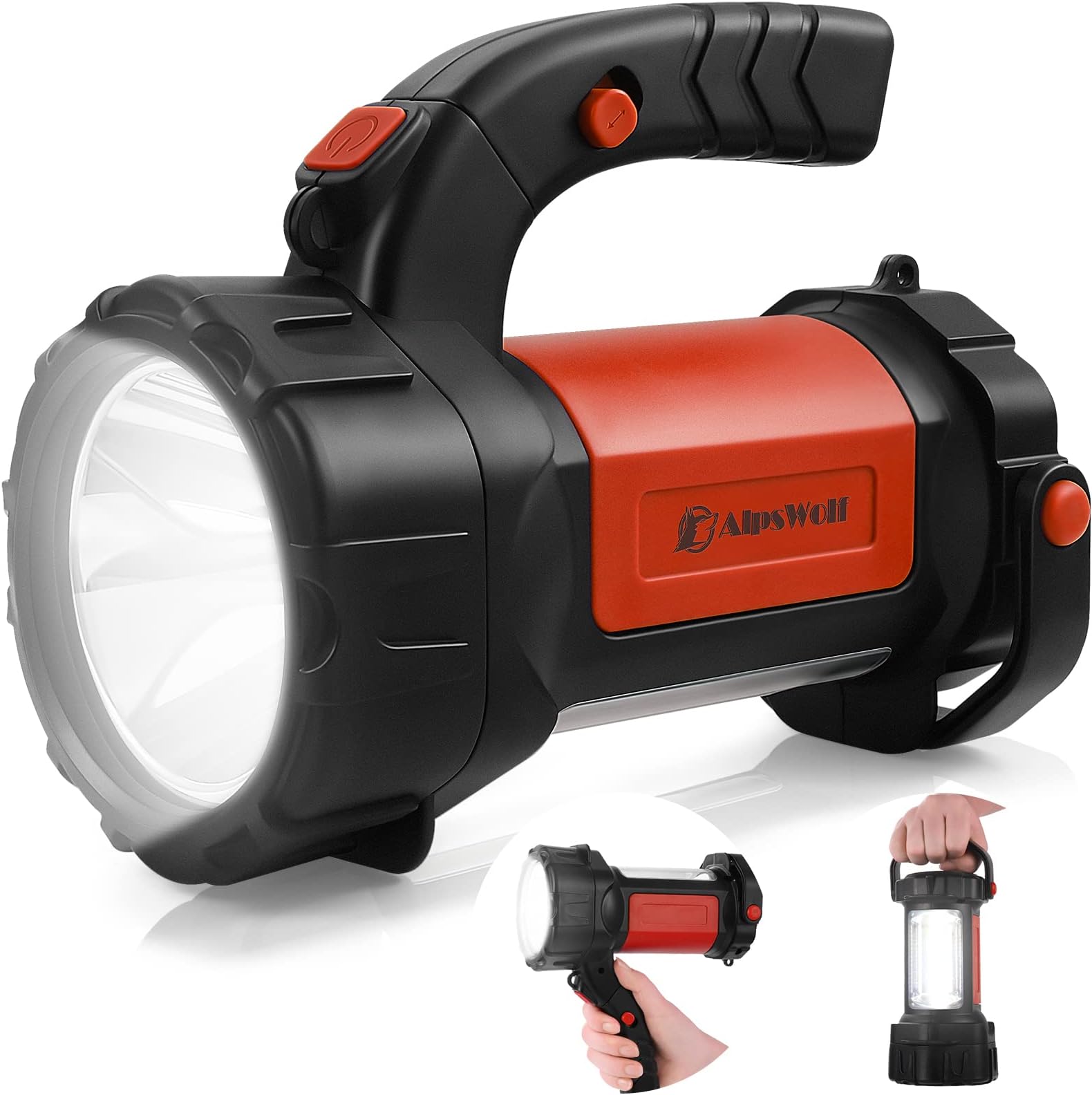 Amazon.com: AlpsWolf Camping Lantern Rechargeable, LED Flashlight ...