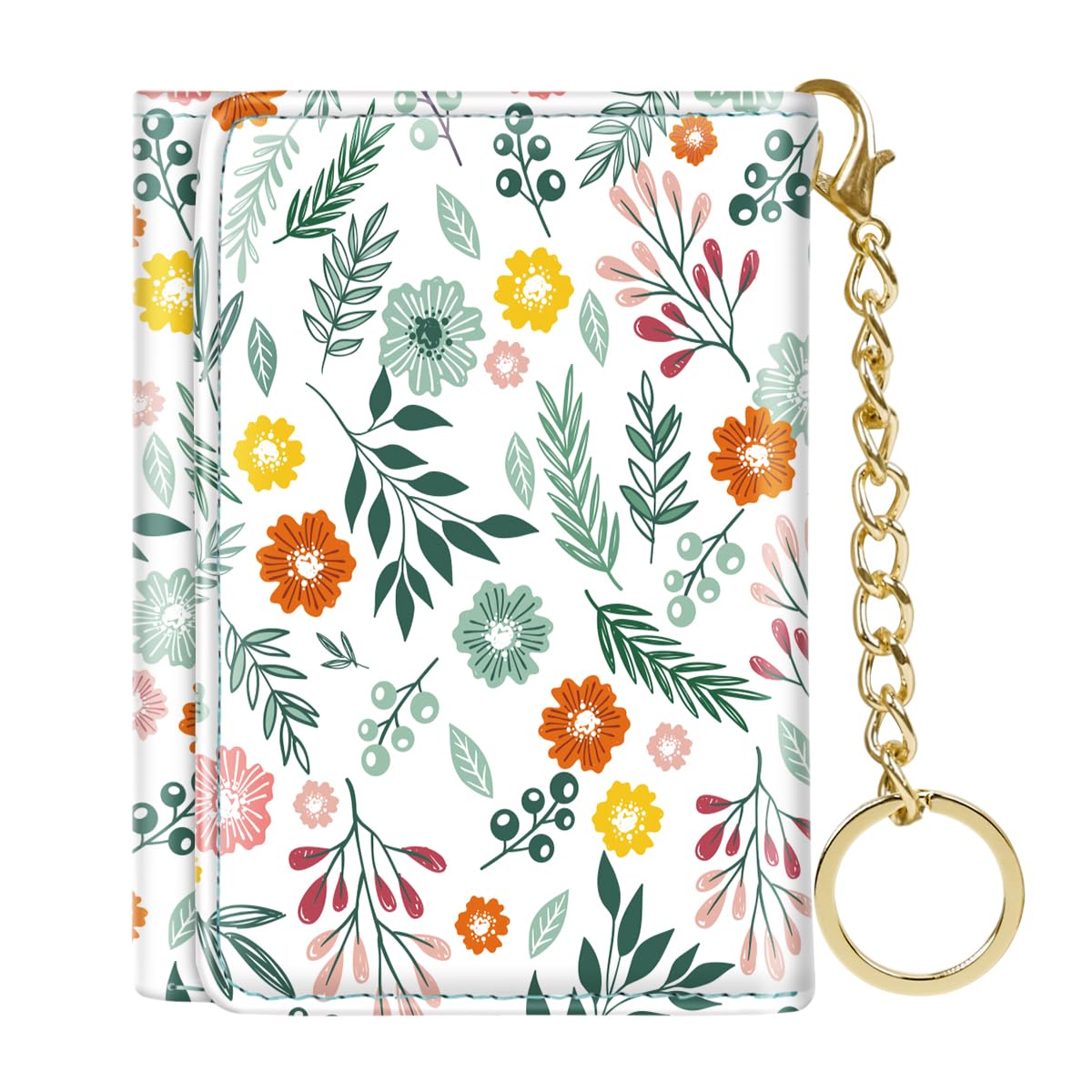 Amazon.com: Simikol Trifold Womens Wallet Small Slim RFID Blocking Card ...