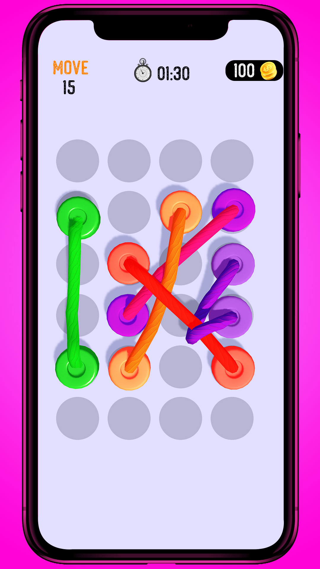 Twisted Tangle Rope Master: Tangled Rope Sorting & Untangle Knots Sort ...